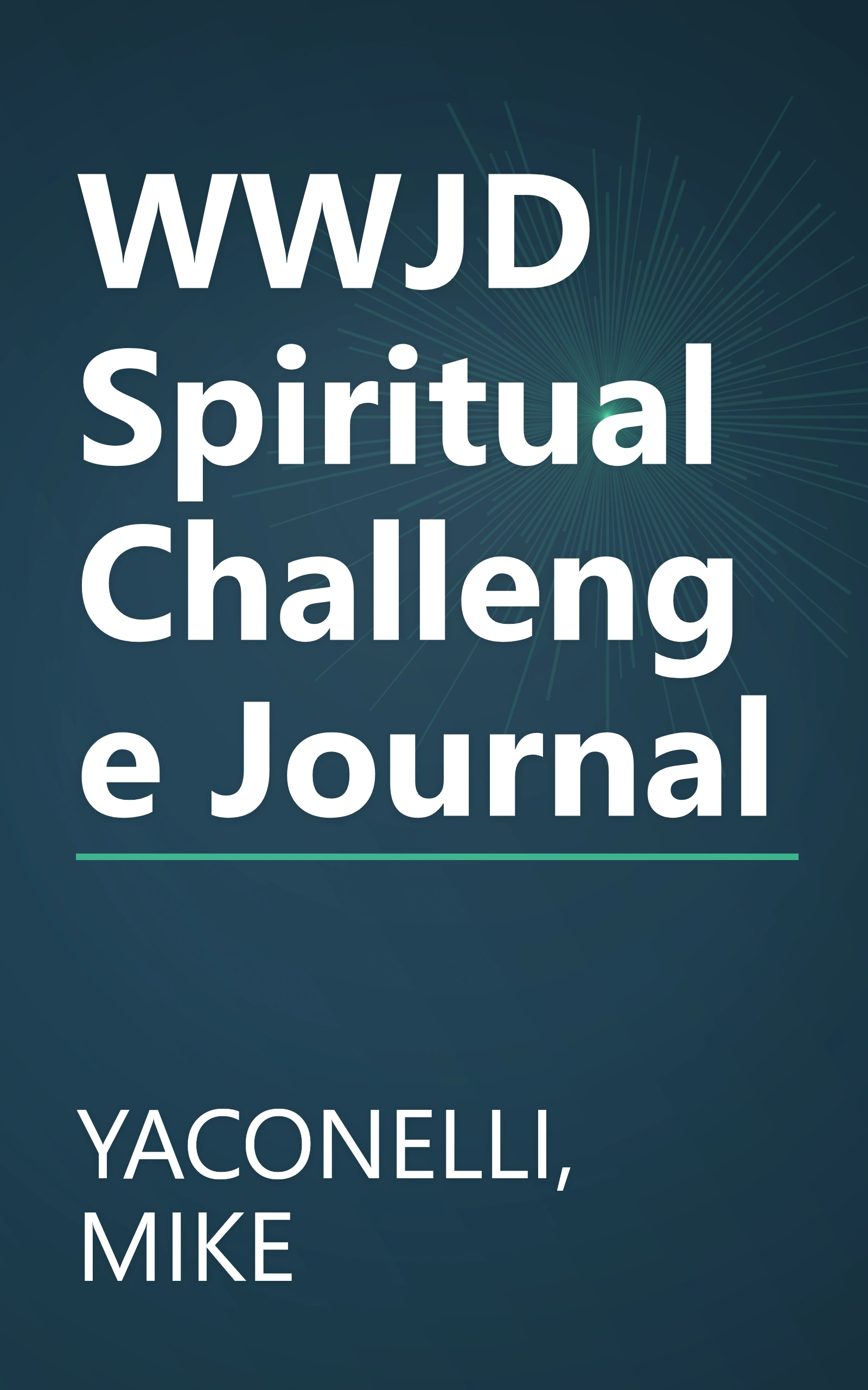 WWJD Spiritual Challenge Journal book cover