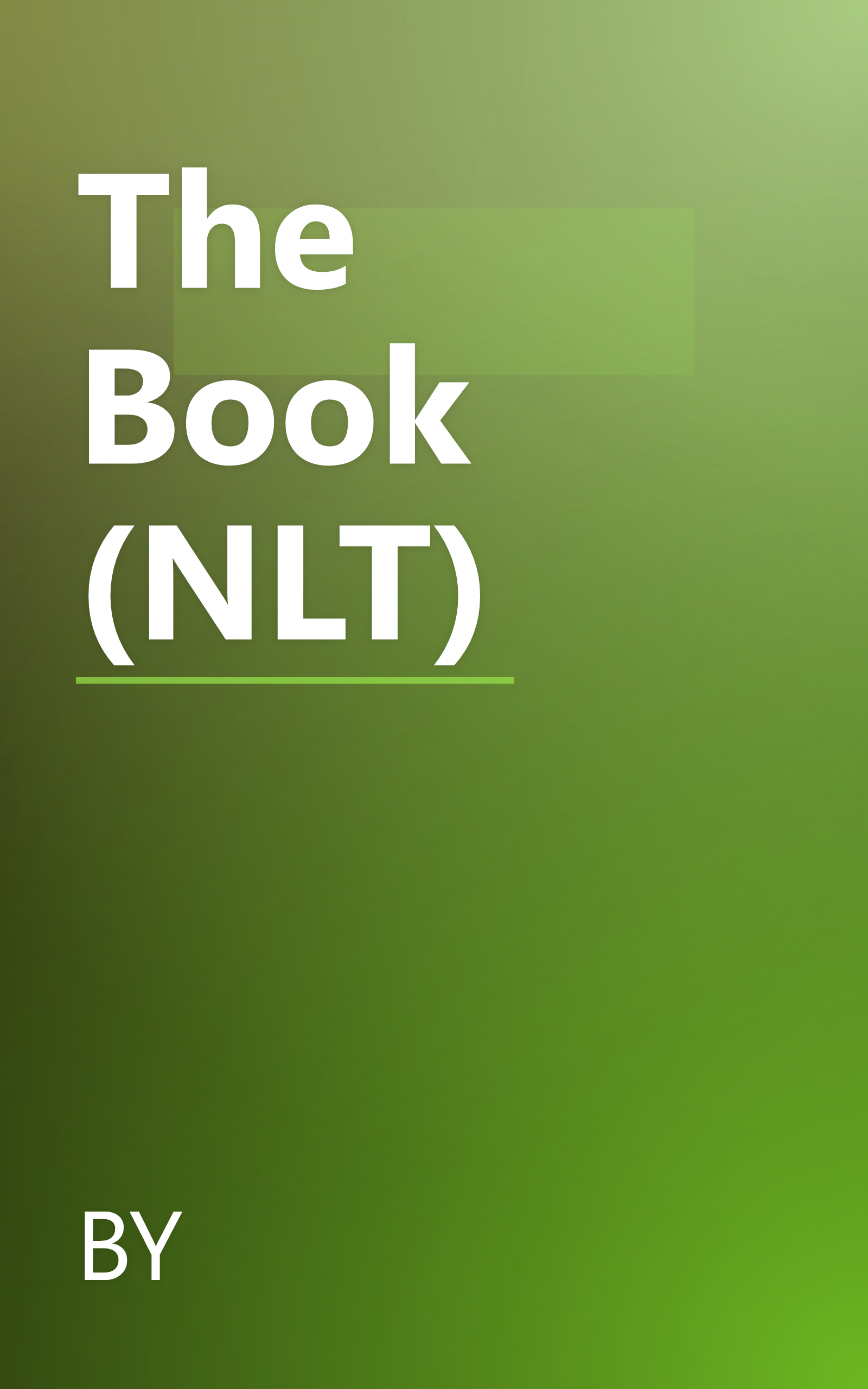 The Book (NLT) book cover