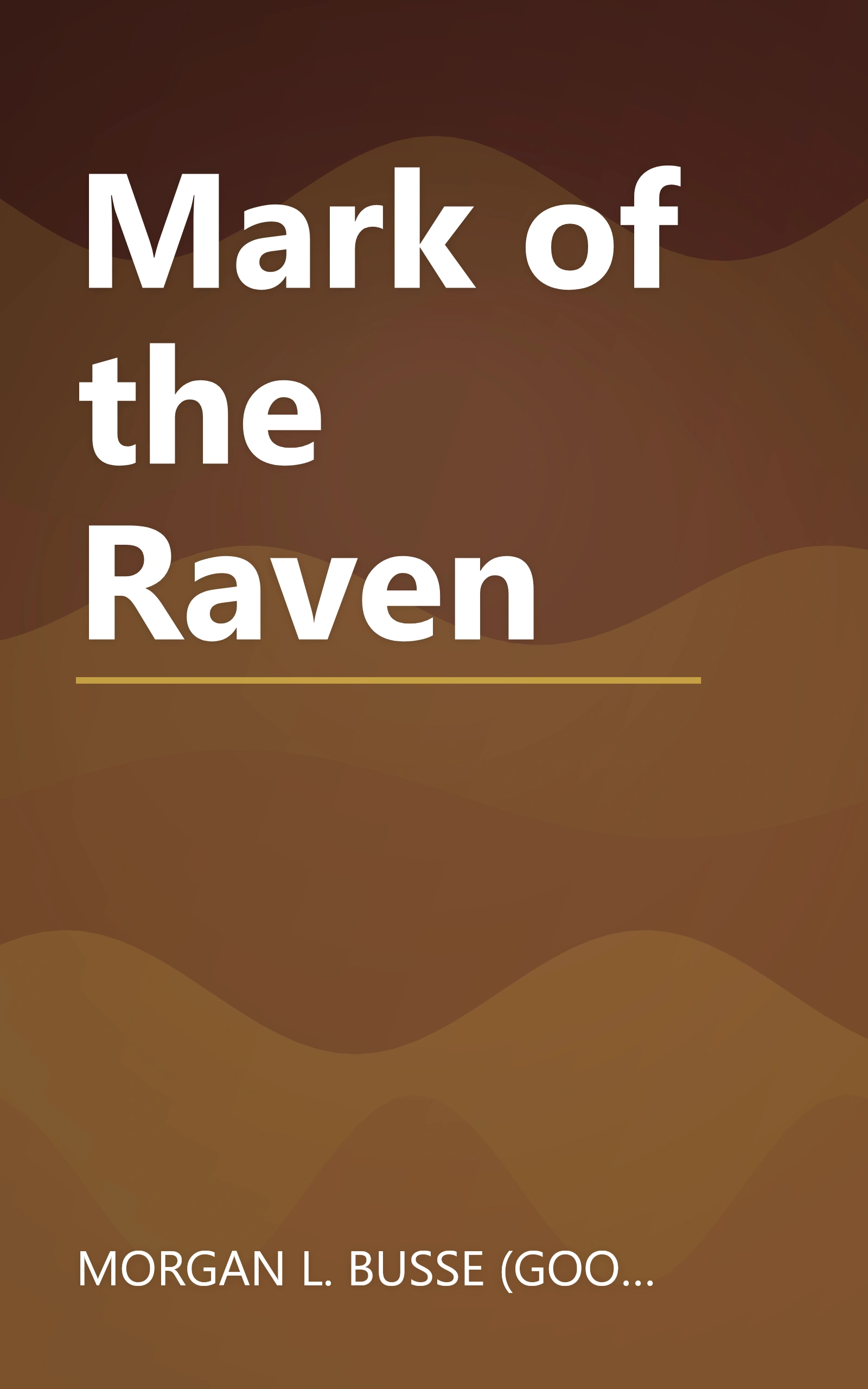 Mark of the Raven book cover