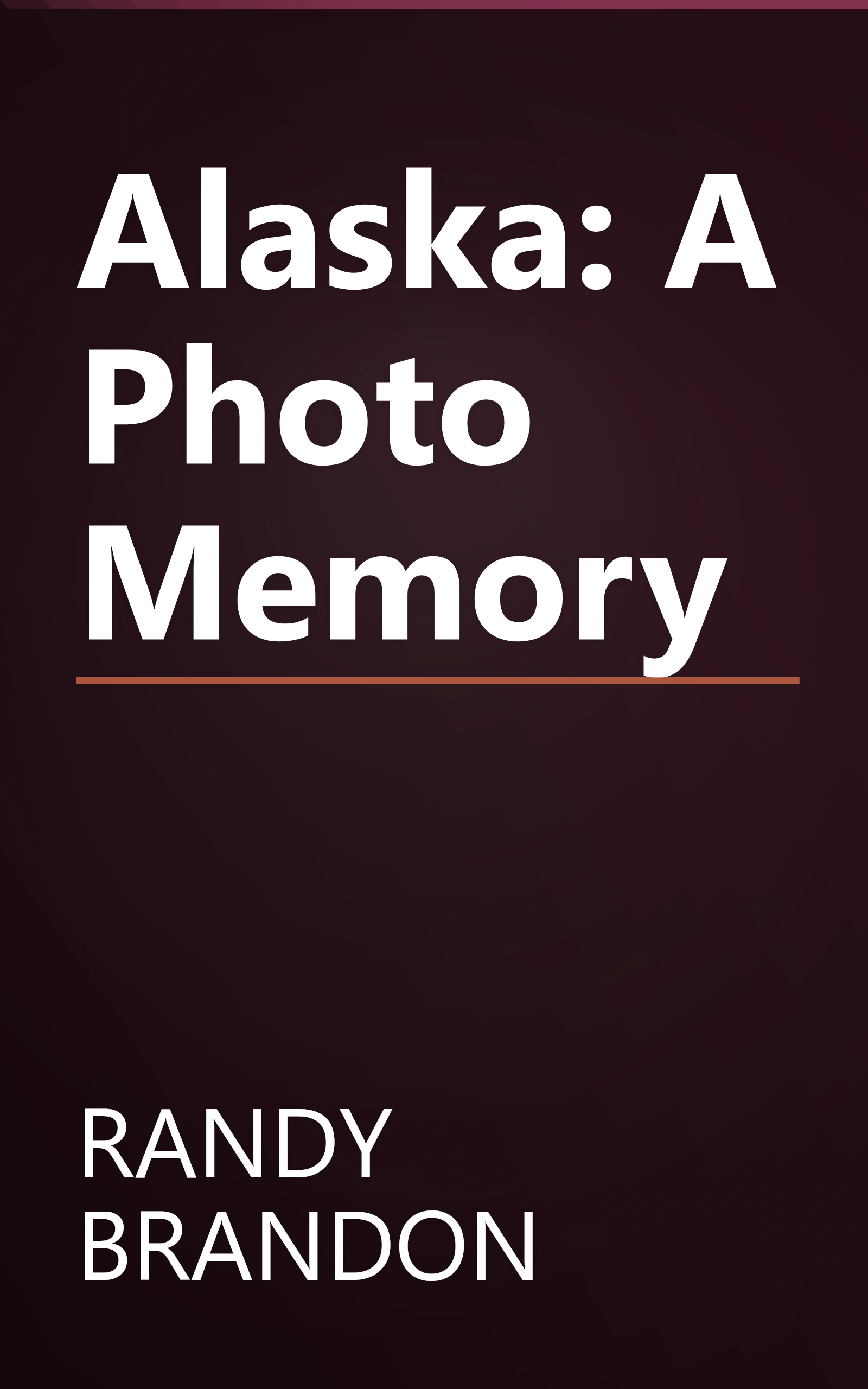 Alaska: A Photo Memory book cover