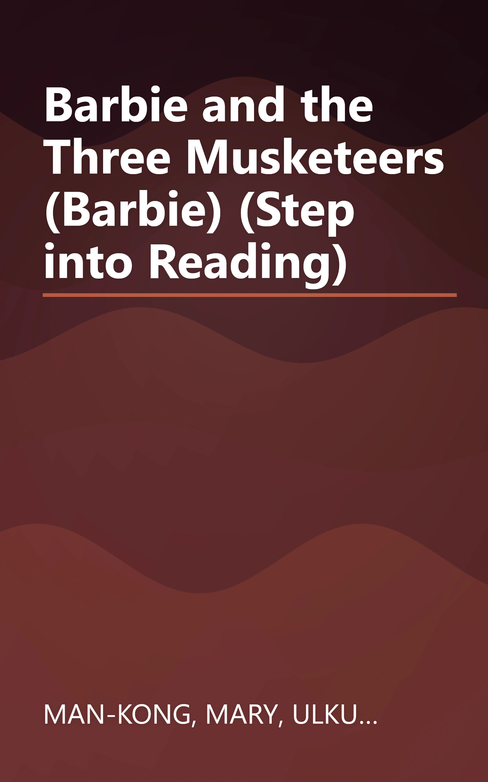 Barbie and the Three Musketeers (Barbie) (Step into Reading) book cover