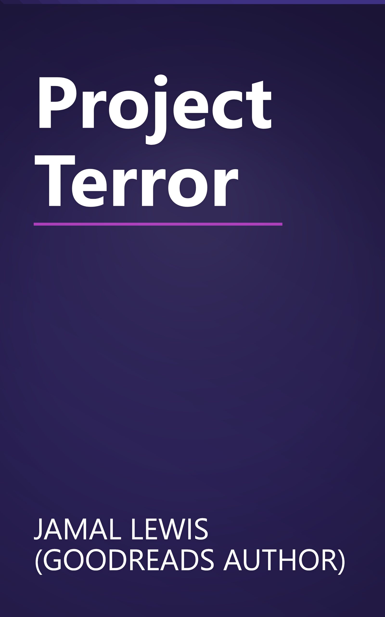 Project Terror book cover