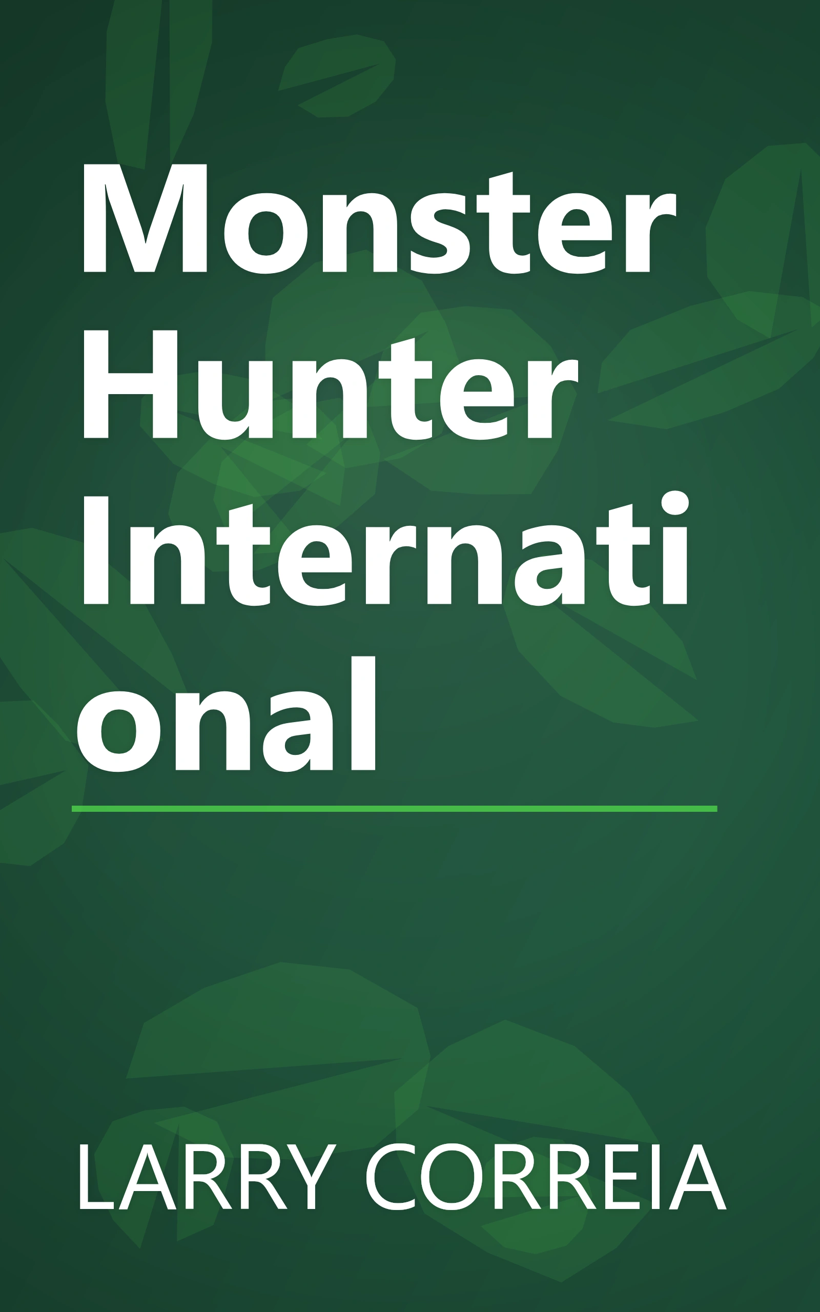 Monster Hunter International book cover