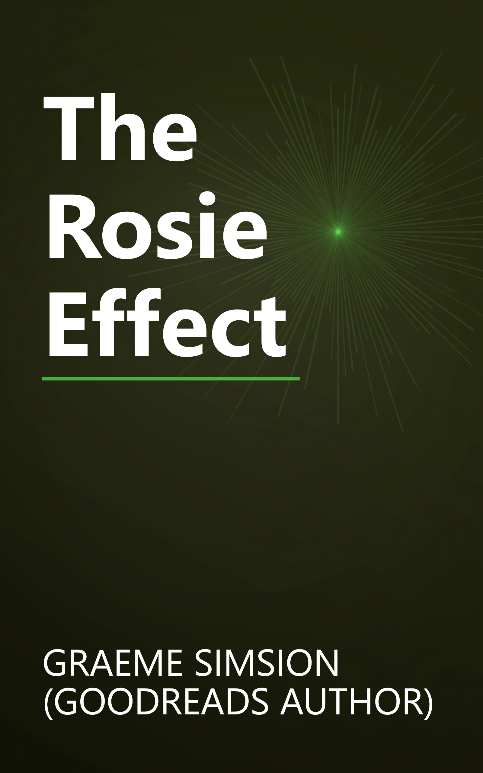 The Rosie Effect book cover
