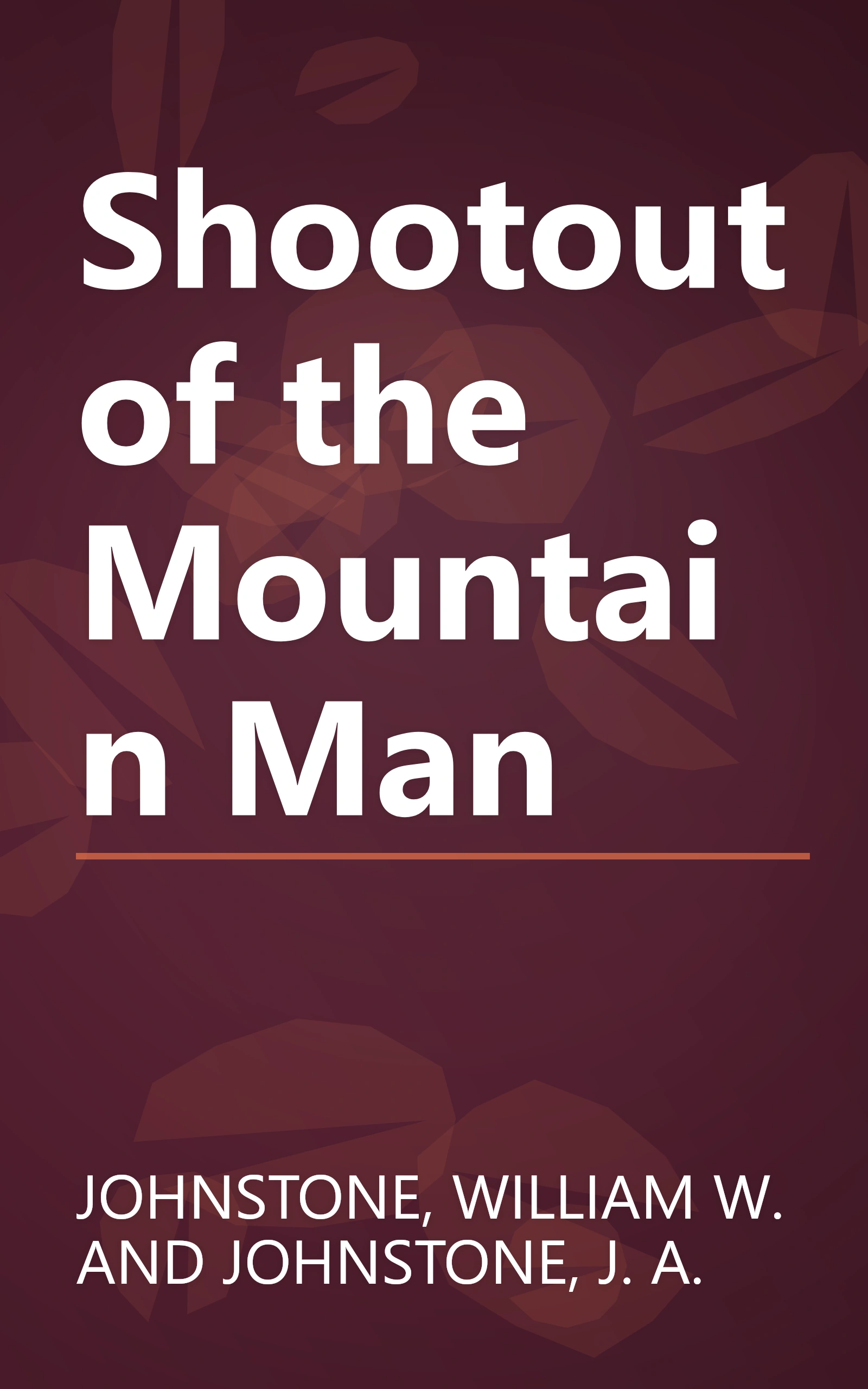 Shootout of the Mountain Man book cover