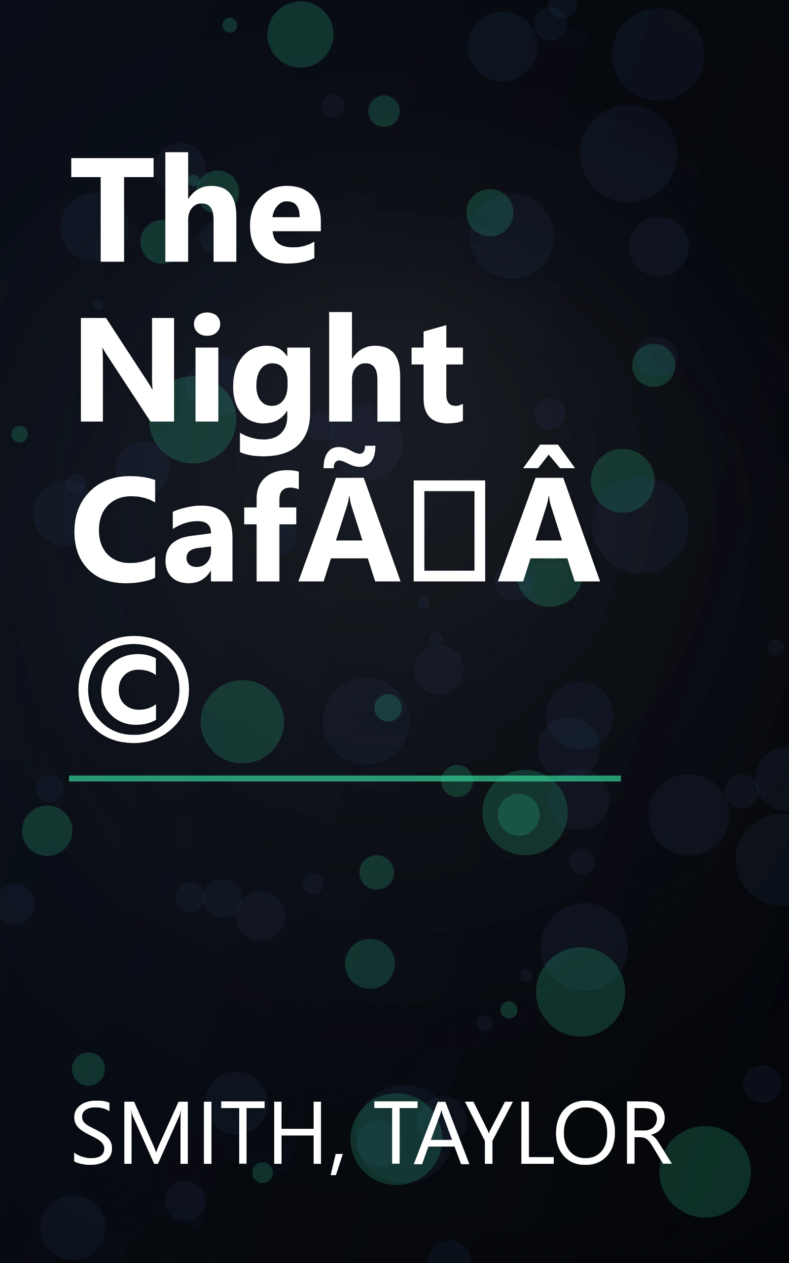 The Night CafÃÂ© book cover