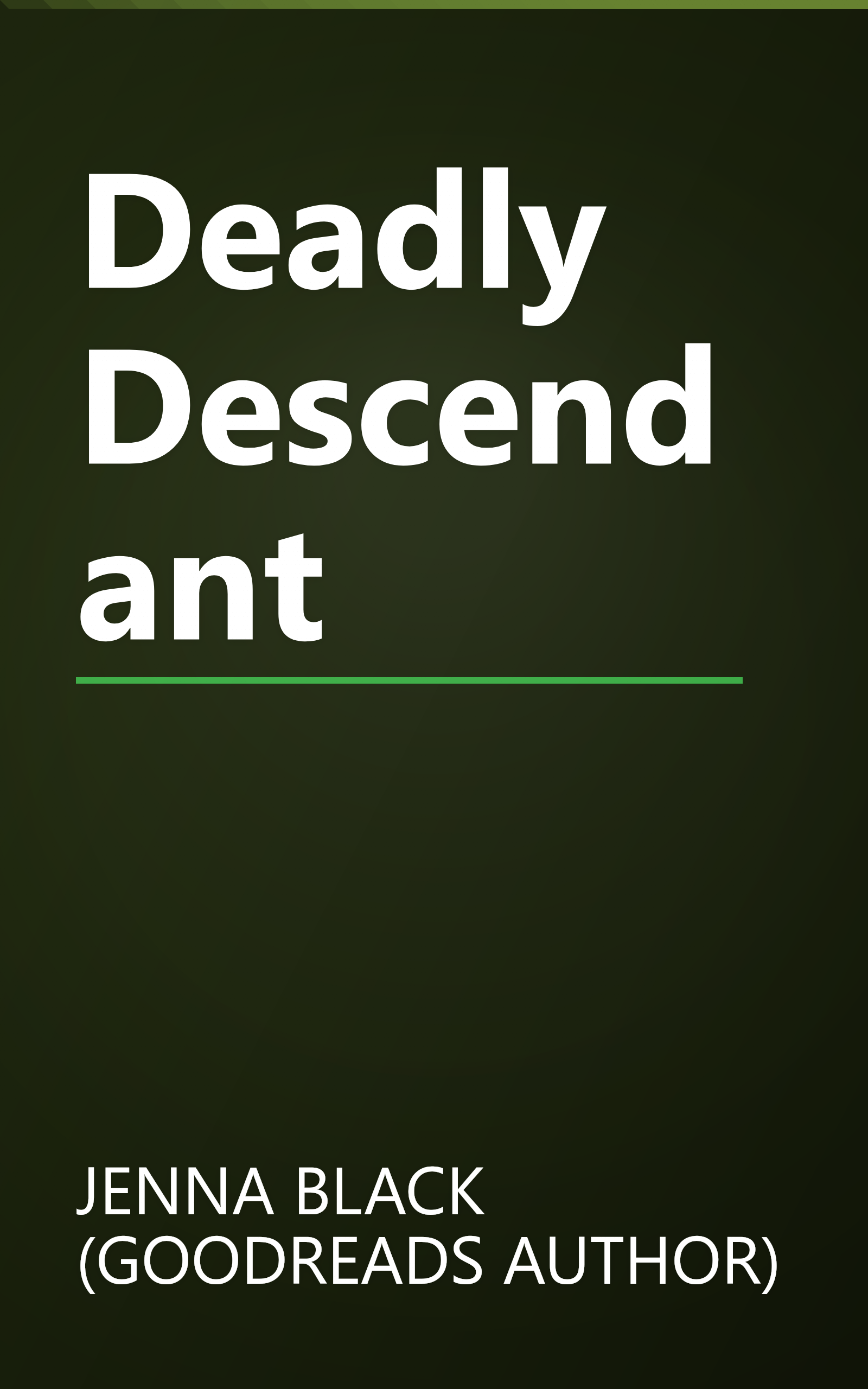 Deadly Descendant book cover