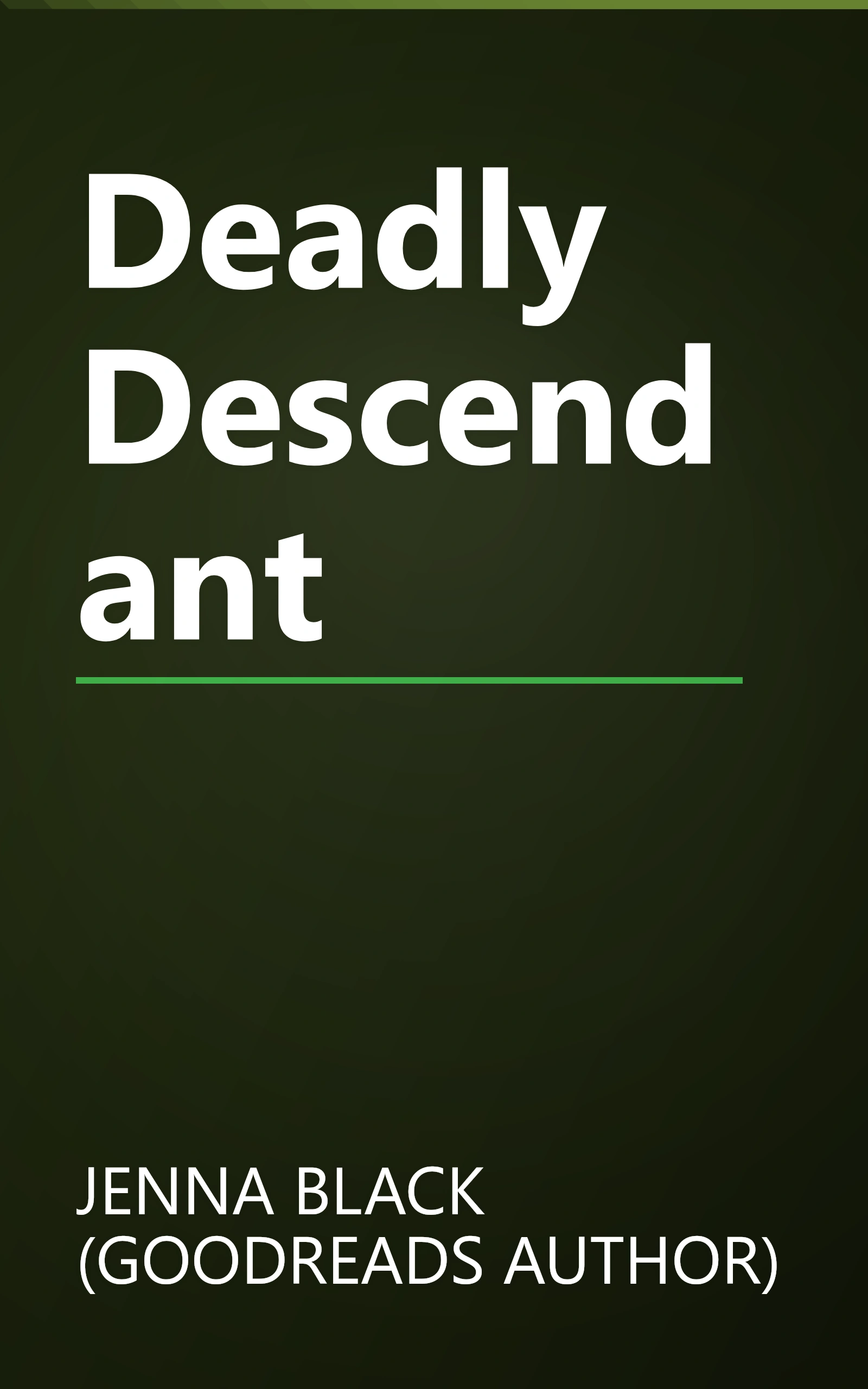 Deadly Descendant book cover