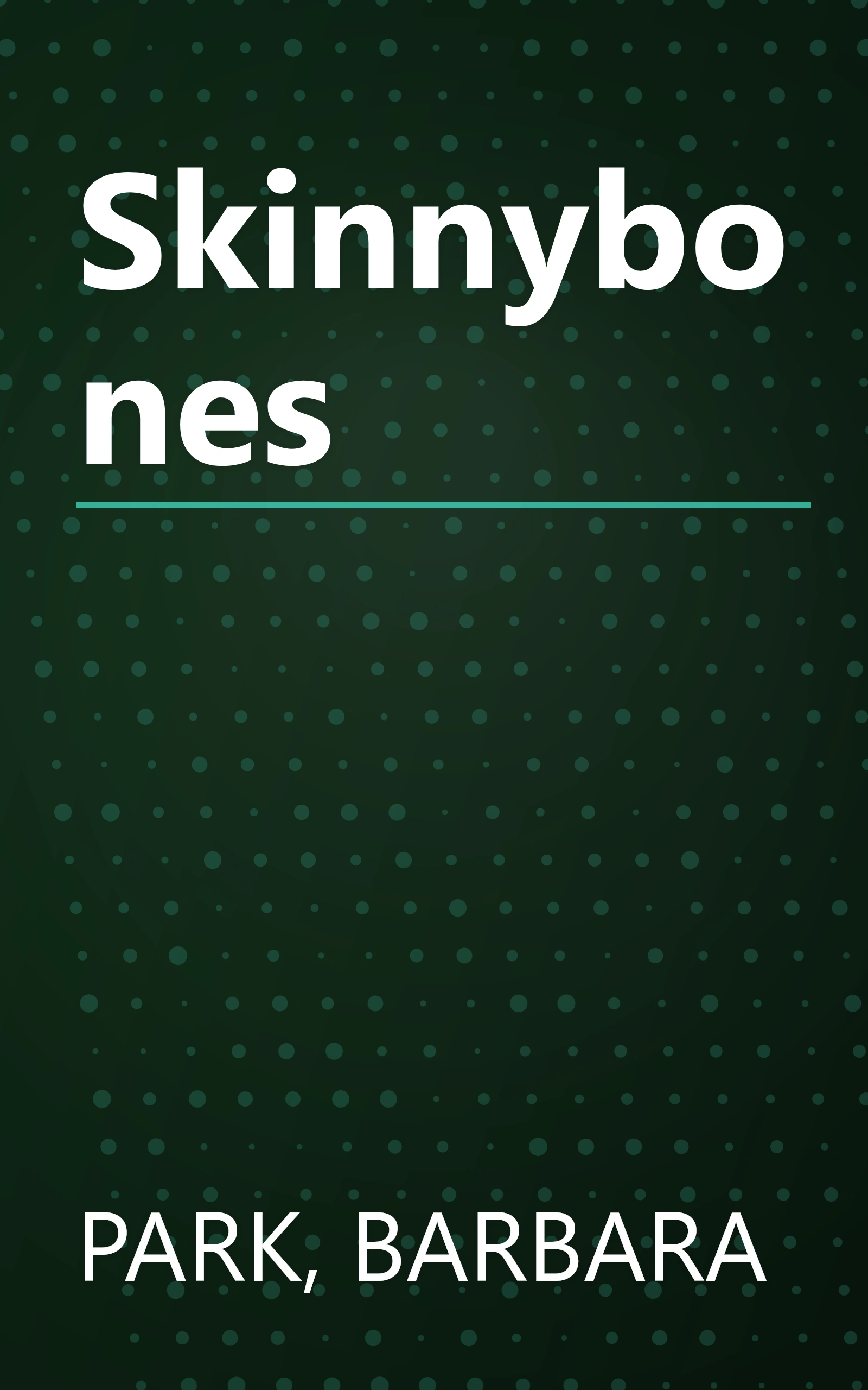 Skinnybones book cover