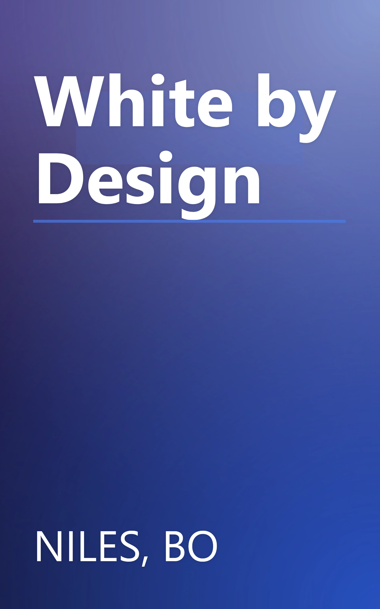 White by Design book cover