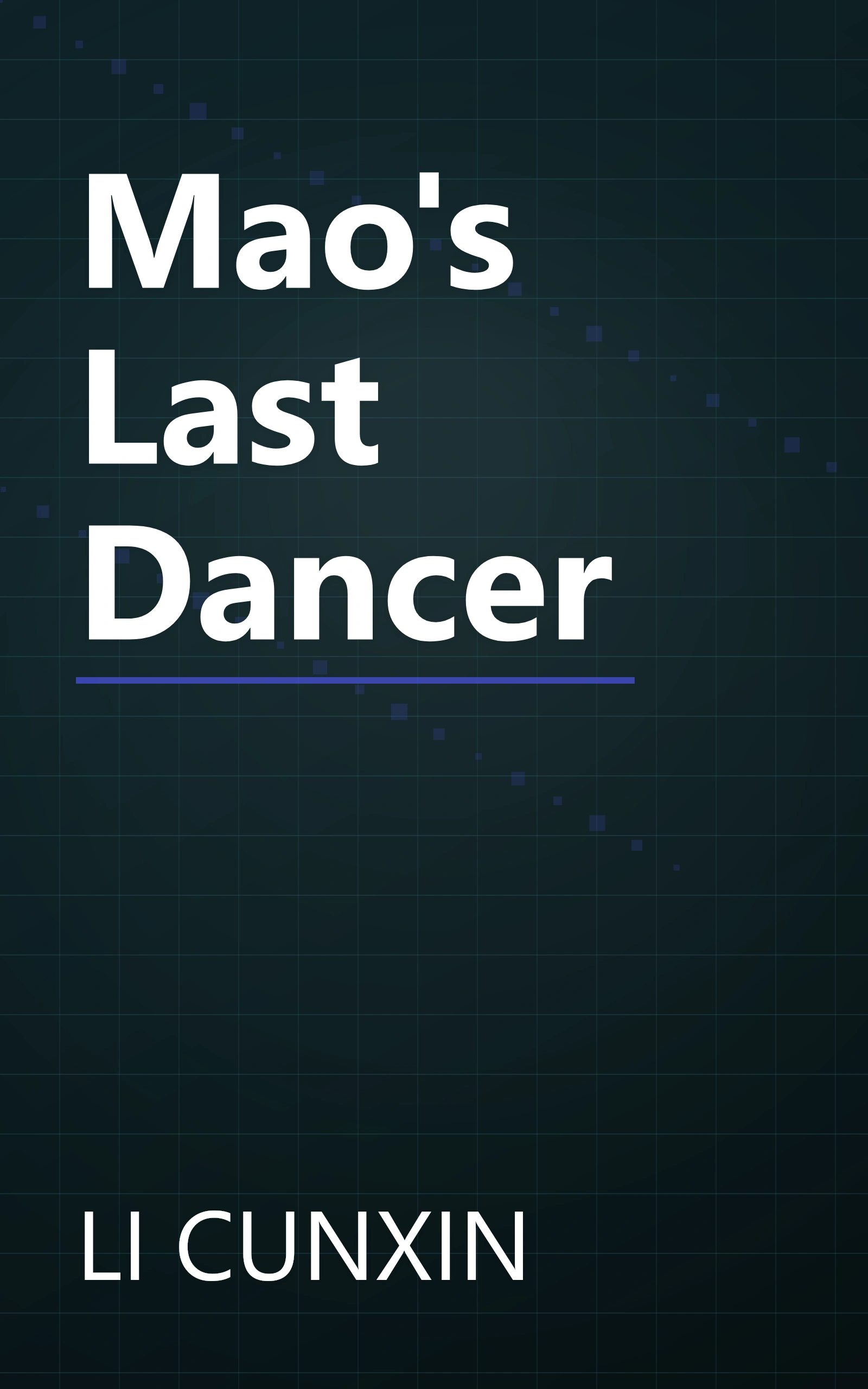 Mao's Last Dancer book cover