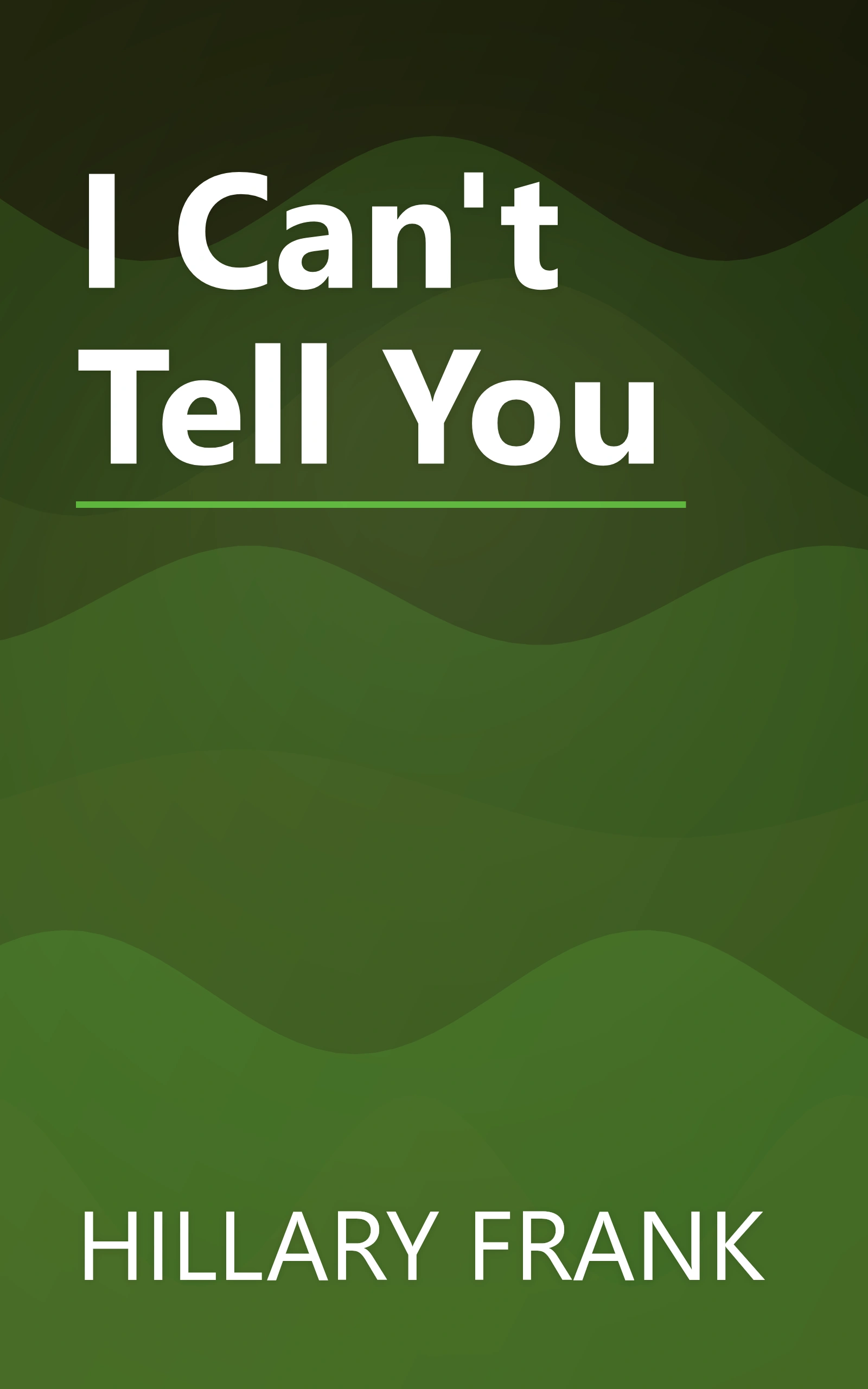I Can't Tell You book cover