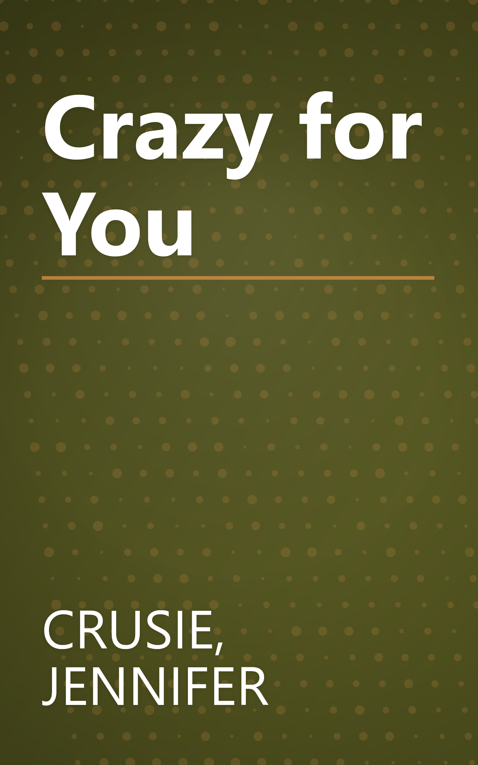 Crazy for You book cover
