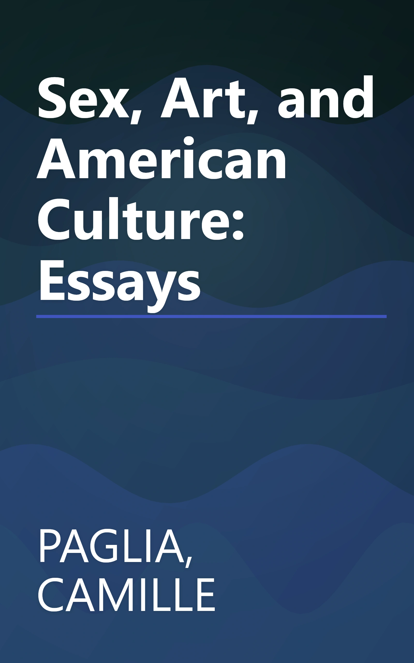 Sex, Art, and American Culture: Essays book cover