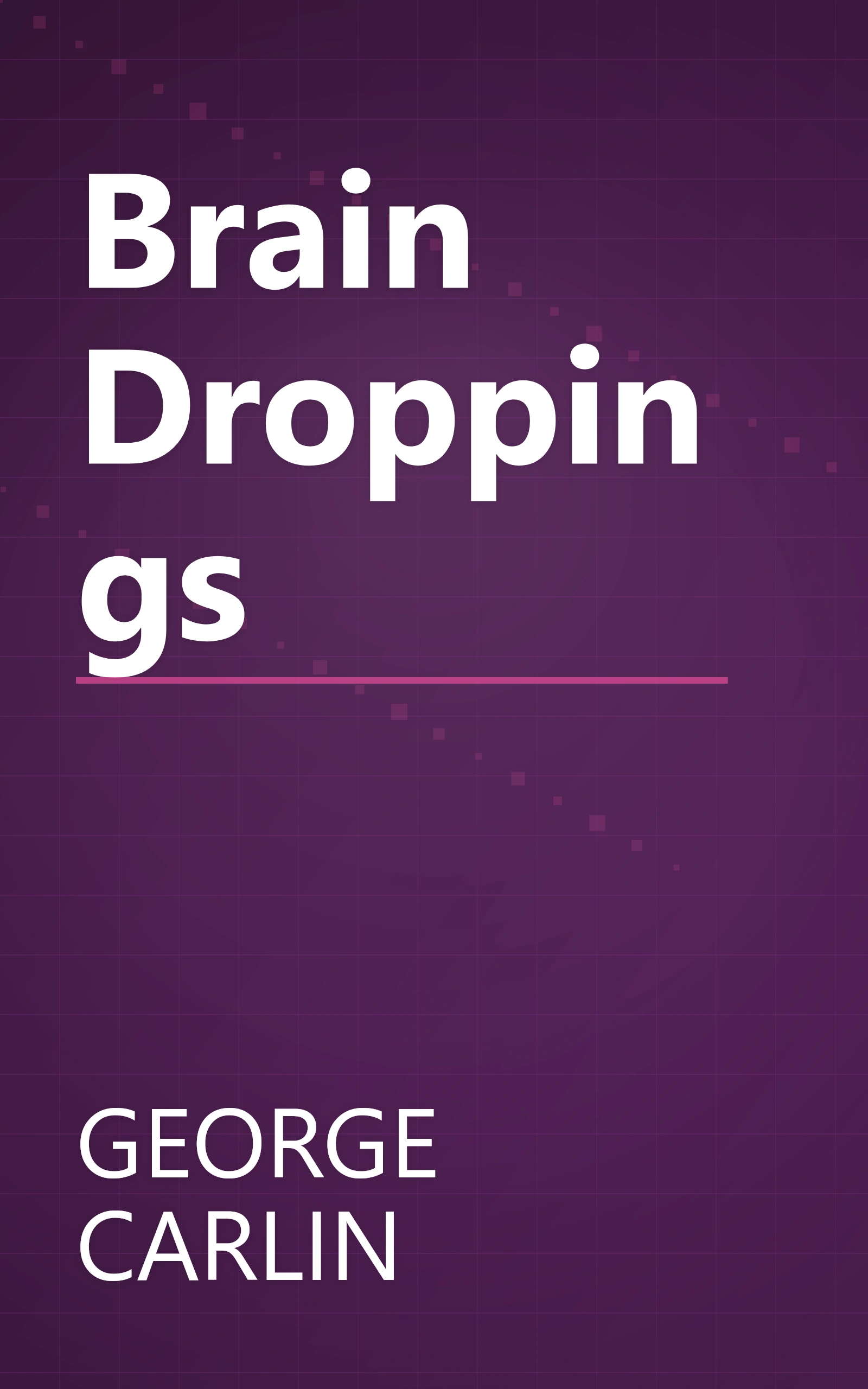 Brain Droppings book cover