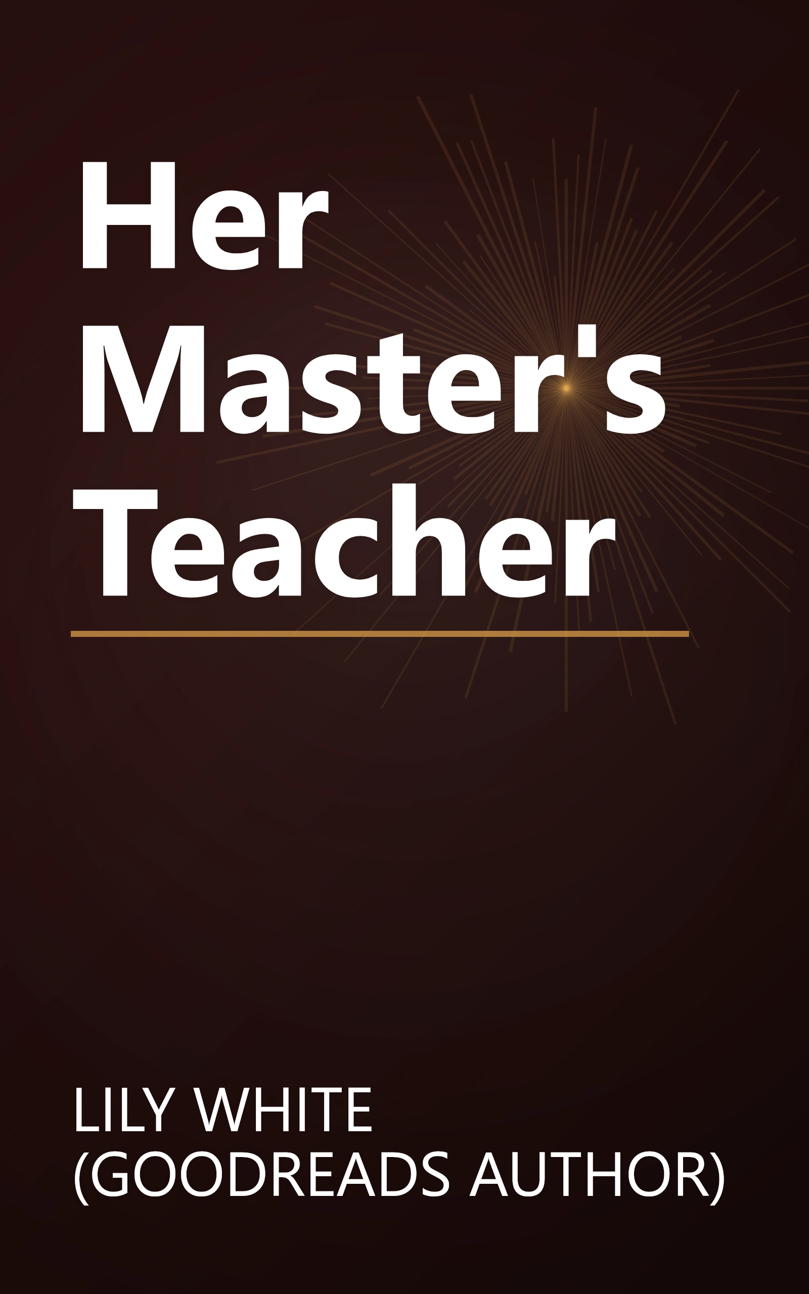 Her Master's Teacher book cover