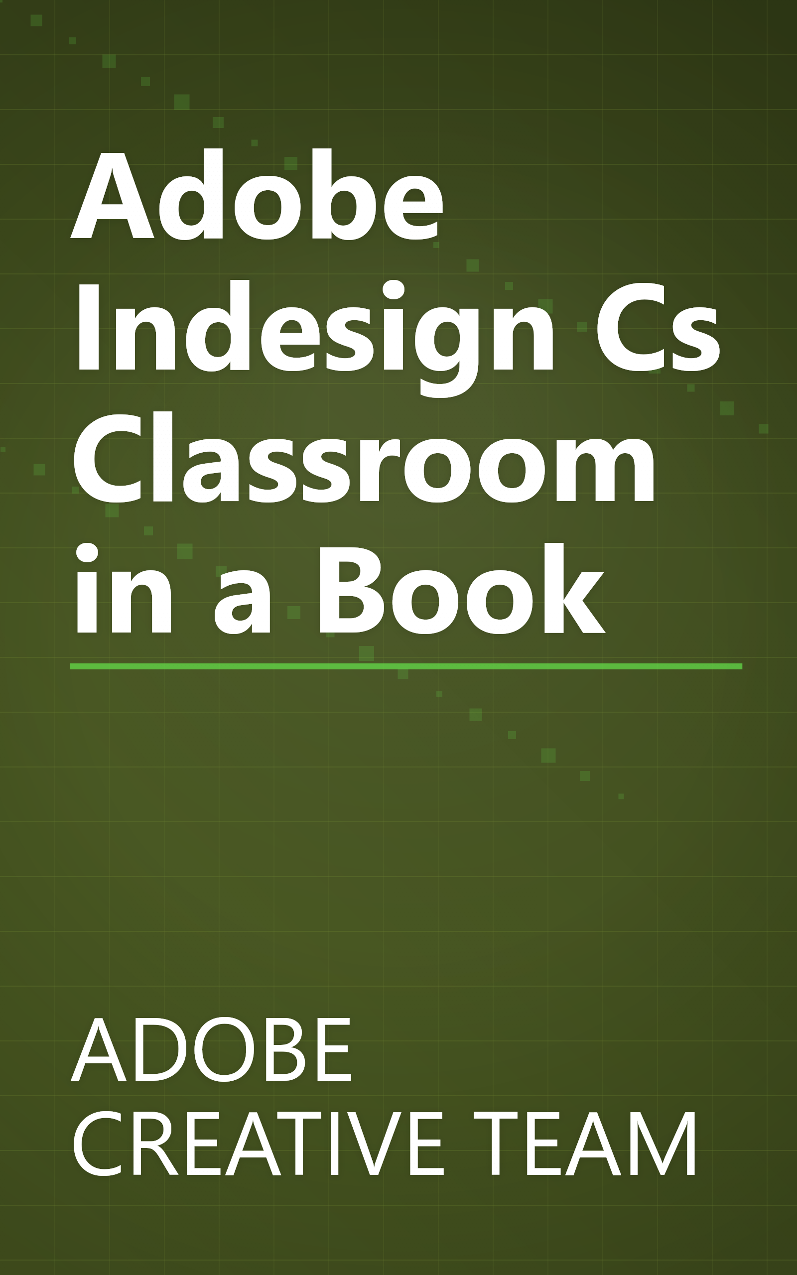 Adobe Indesign Cs Classroom in a Book book cover