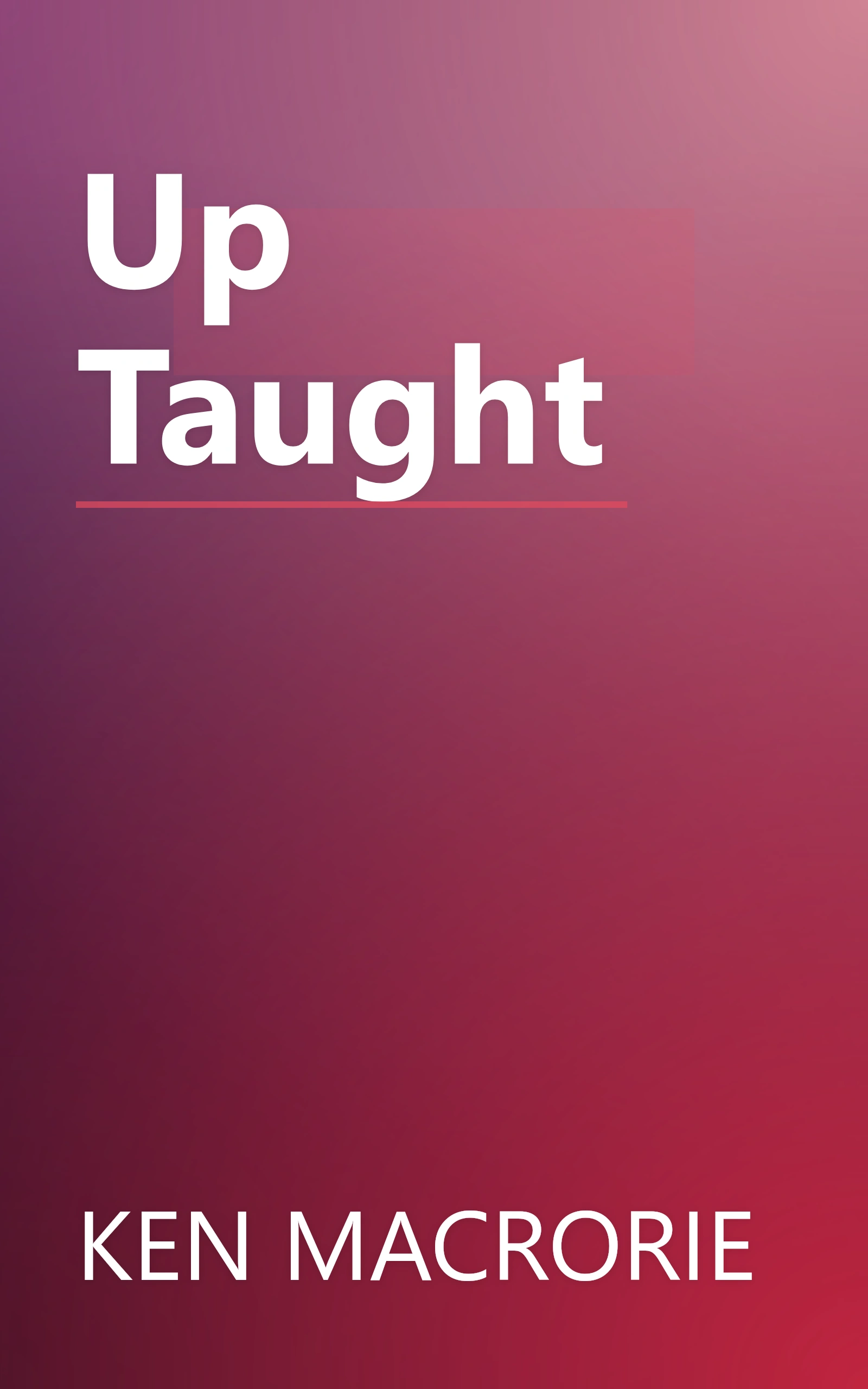 Up Taught book cover