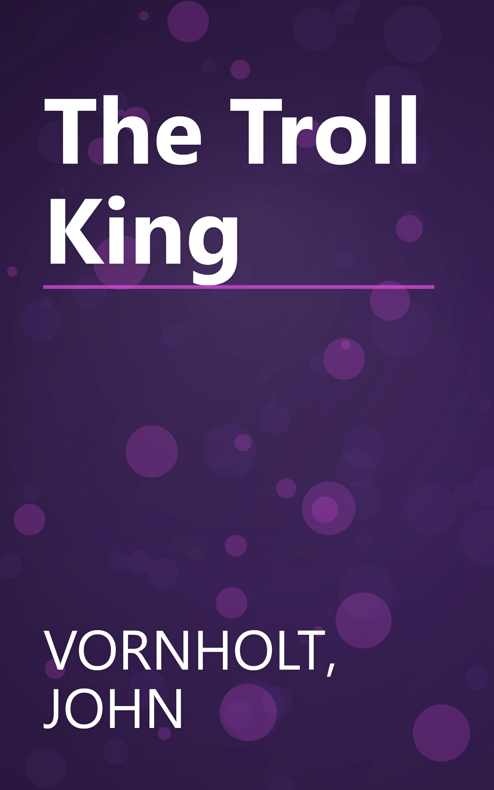 The Troll King book cover