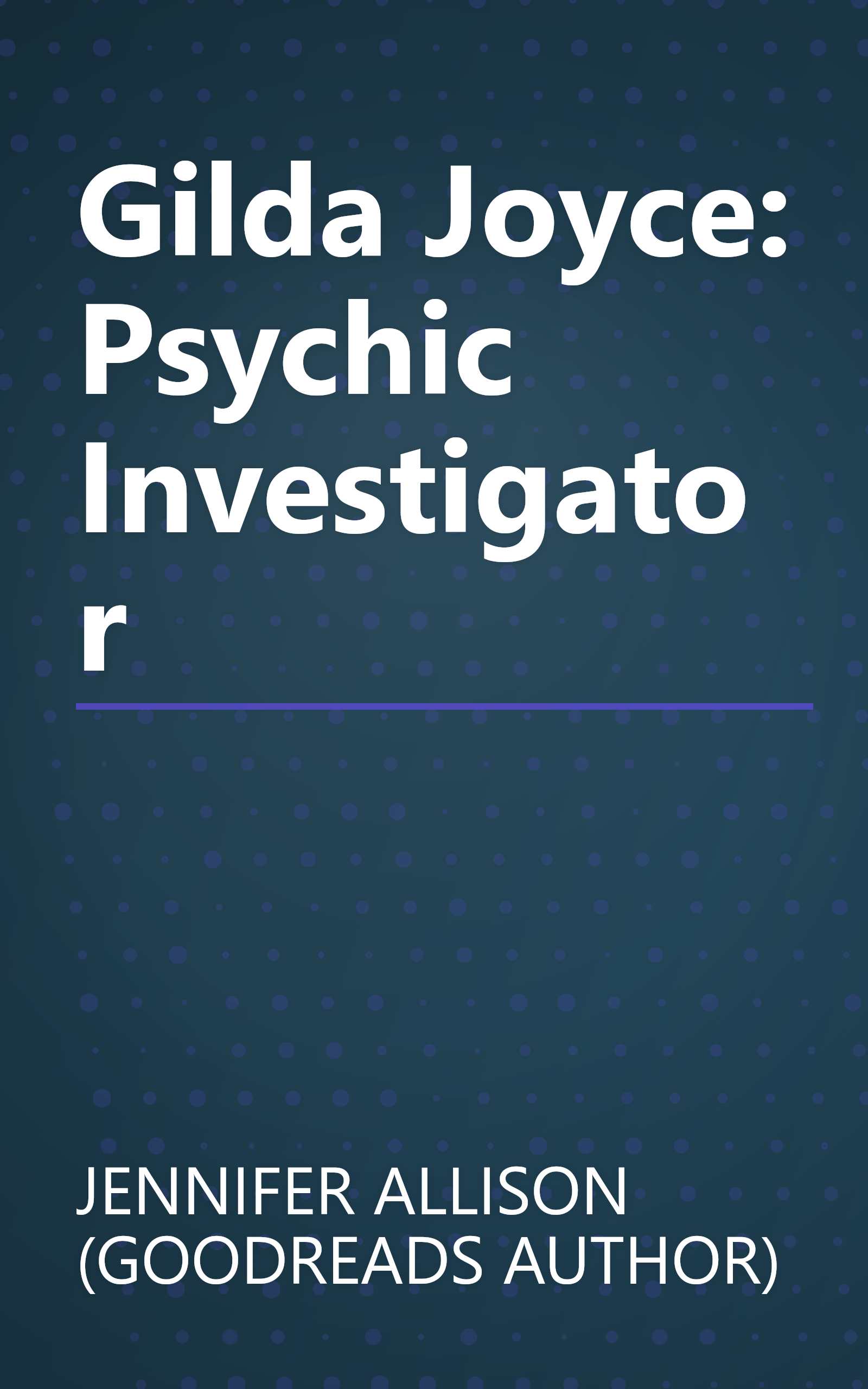 Gilda Joyce: Psychic Investigator book cover