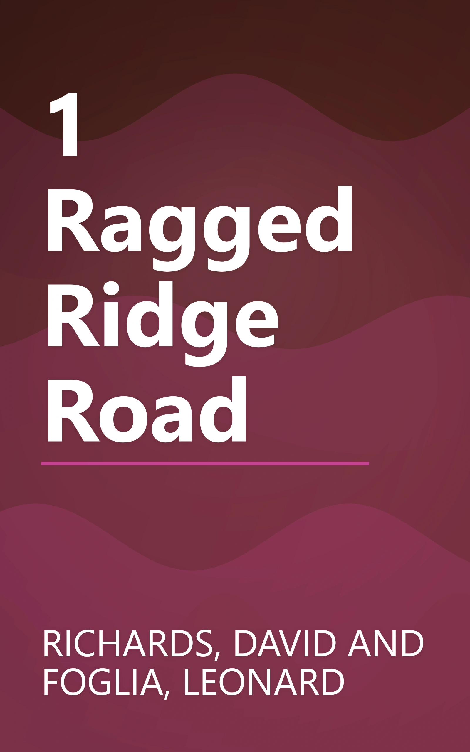 1 Ragged Ridge Road book cover