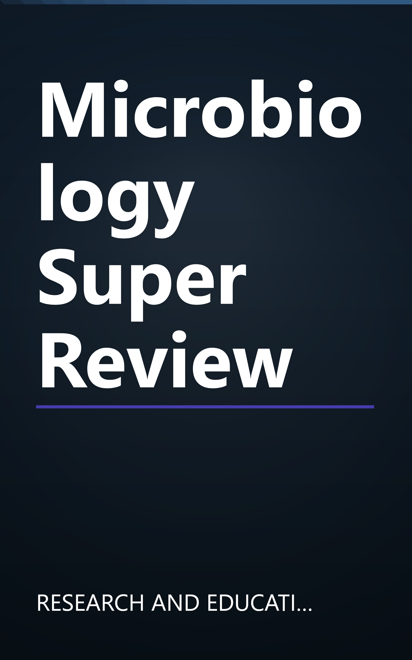 Microbiology Super Review book cover