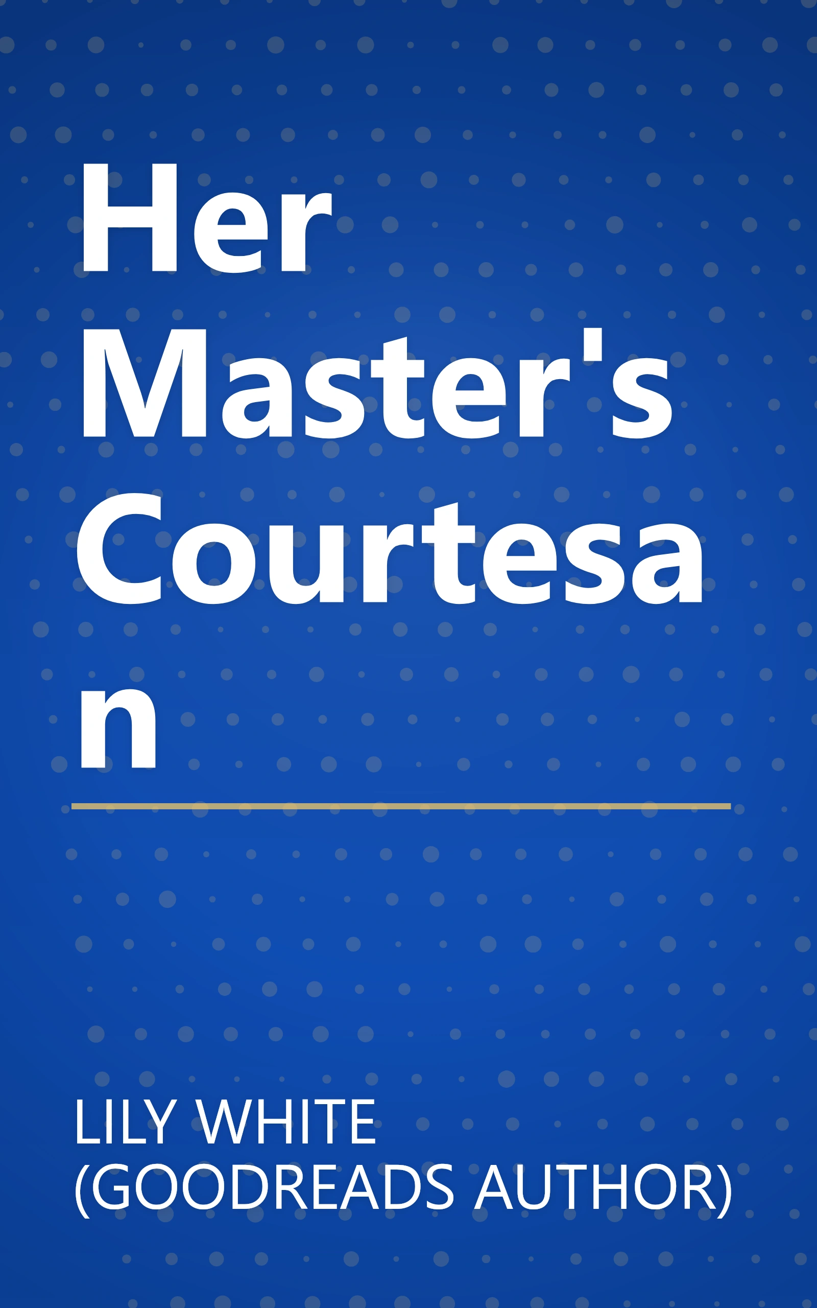 Her Master's Courtesan book cover