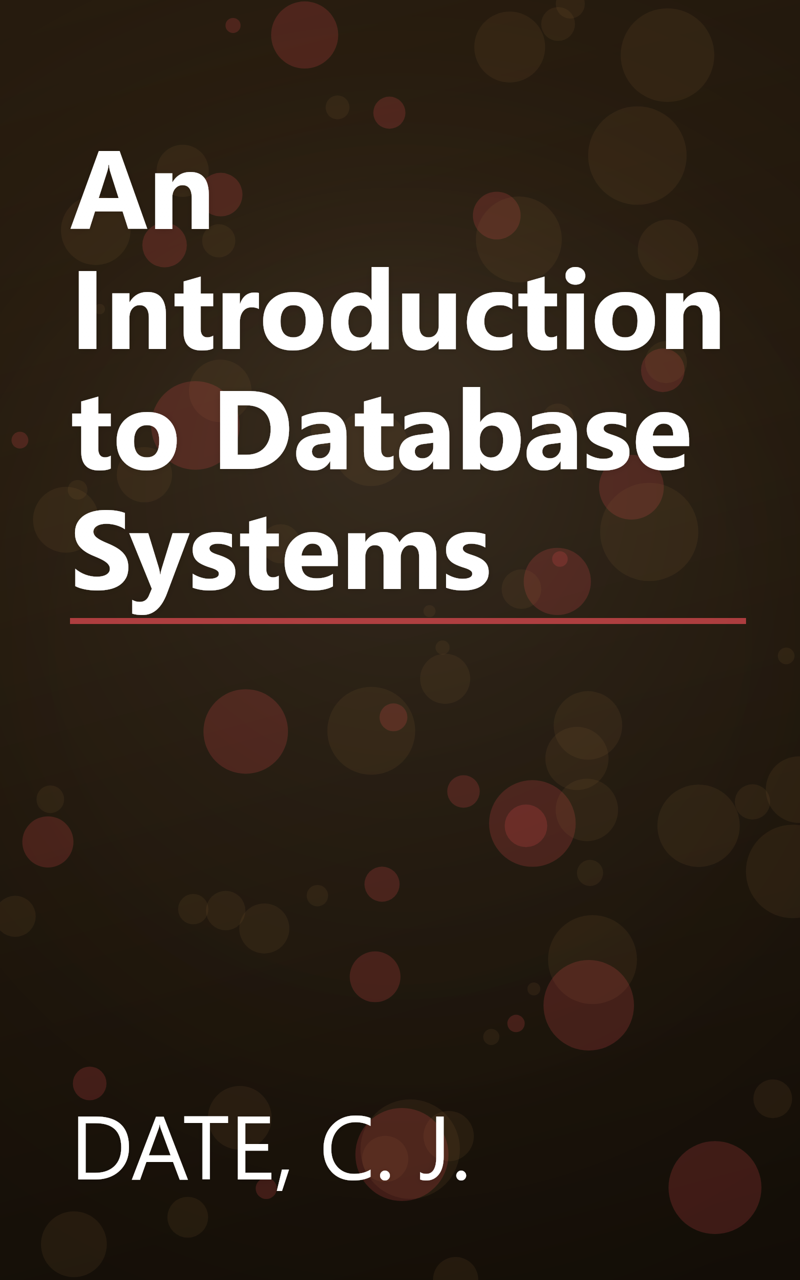An Introduction to Database Systems book cover