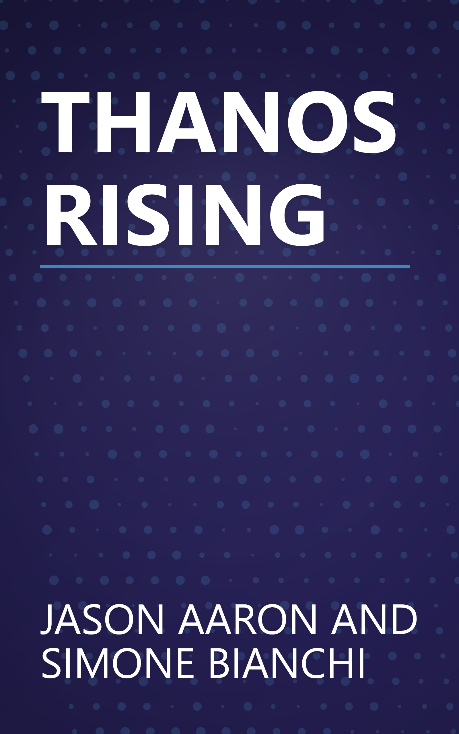 THANOS RISING book cover