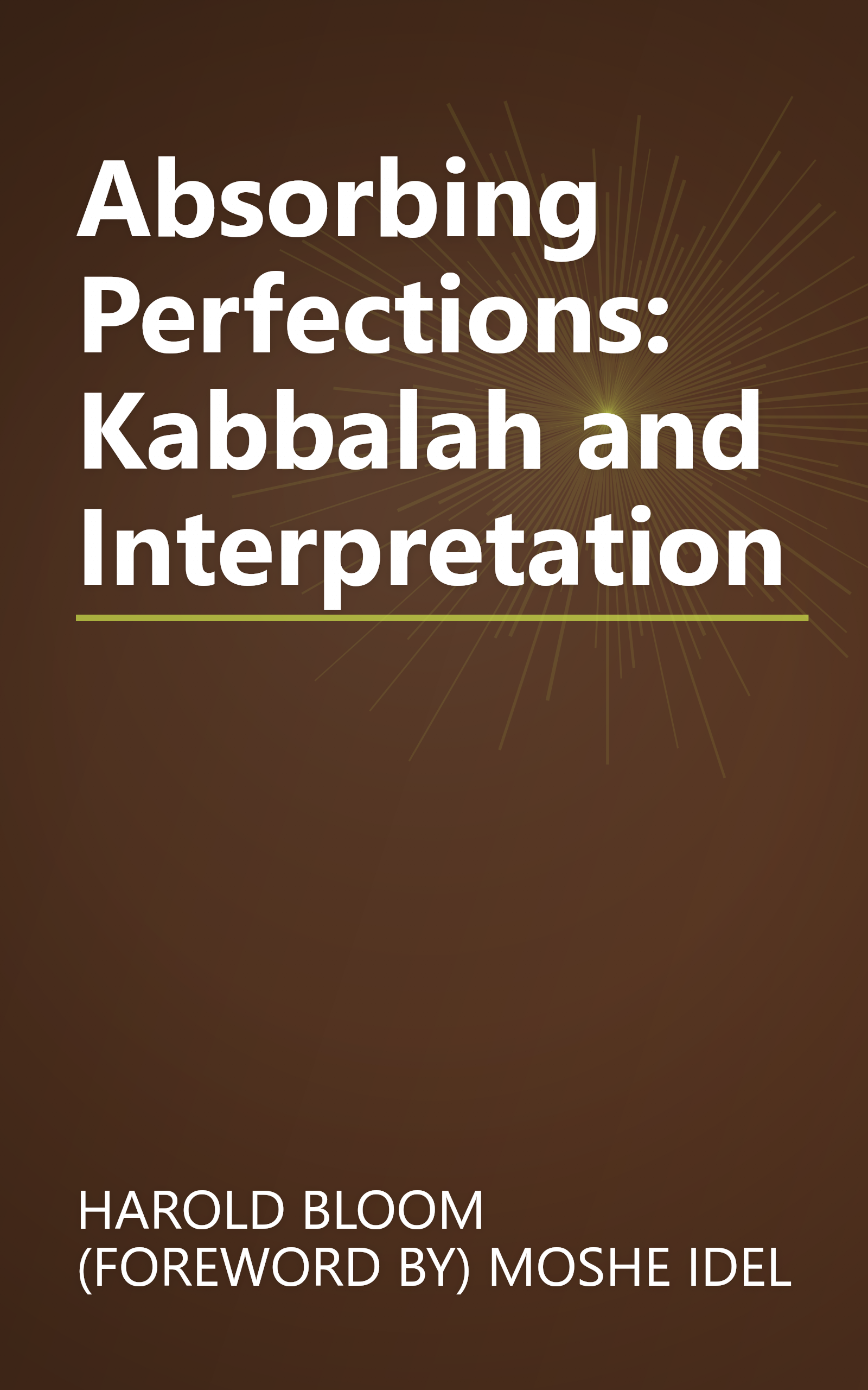 Absorbing Perfections: Kabbalah and Interpretation book cover
