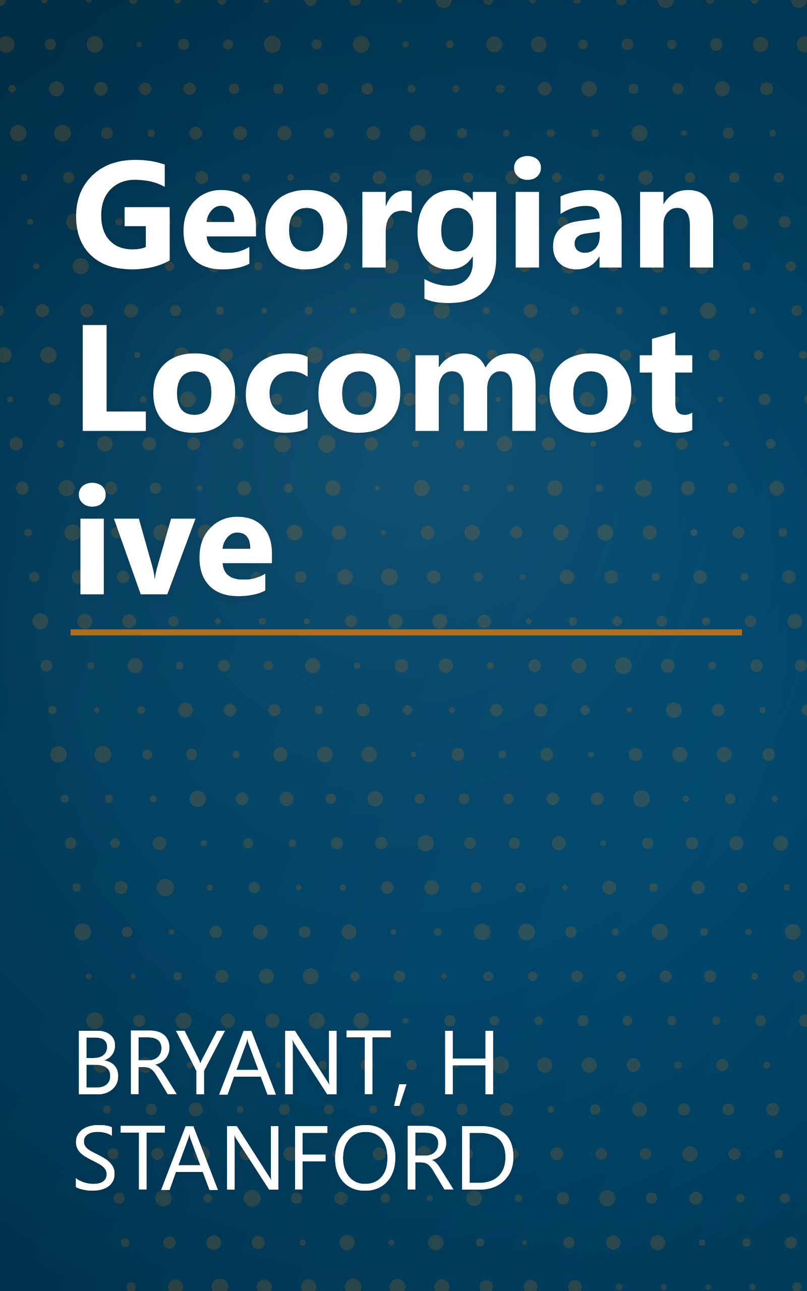 Georgian Locomotive book cover