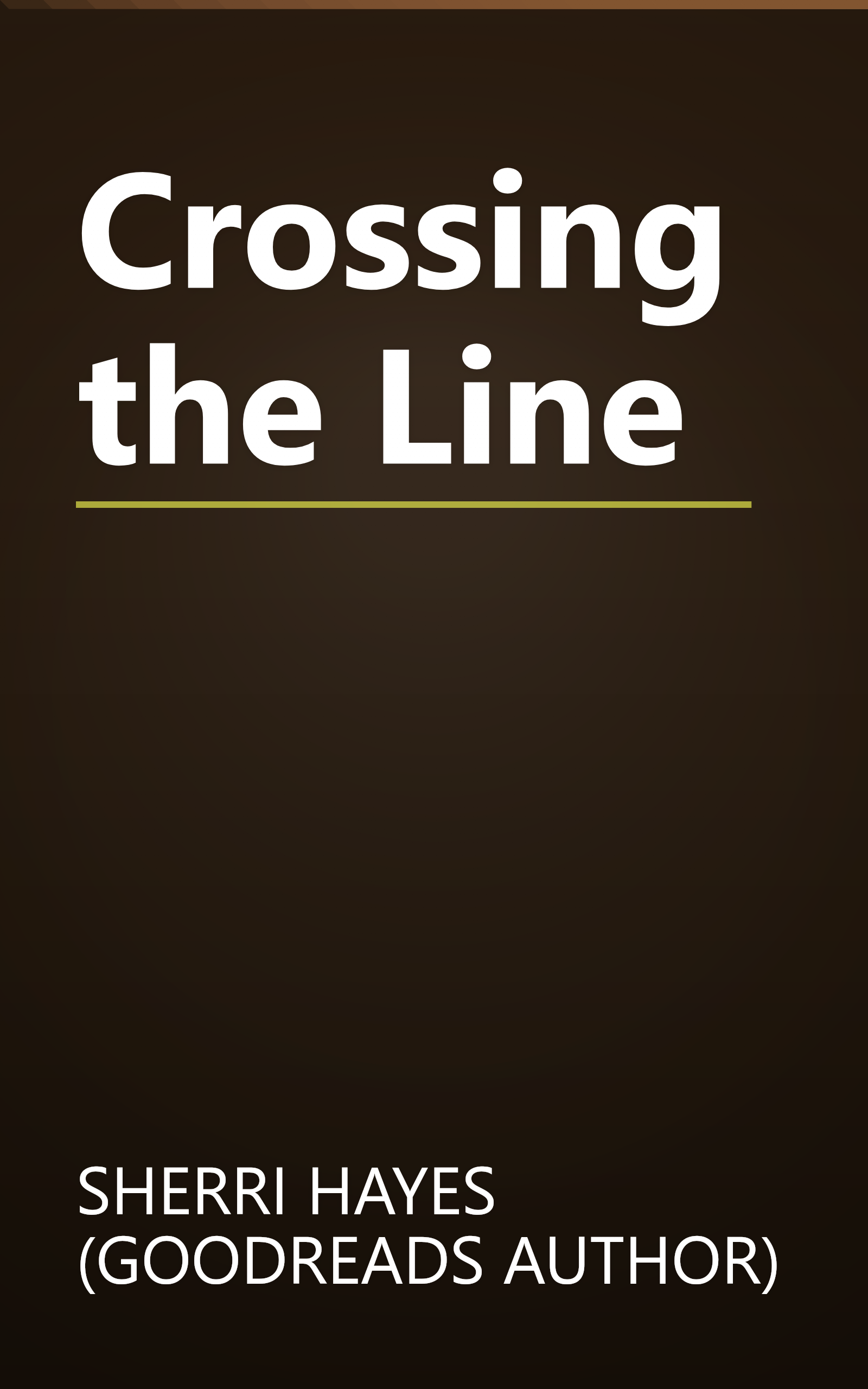 Crossing the Line book cover