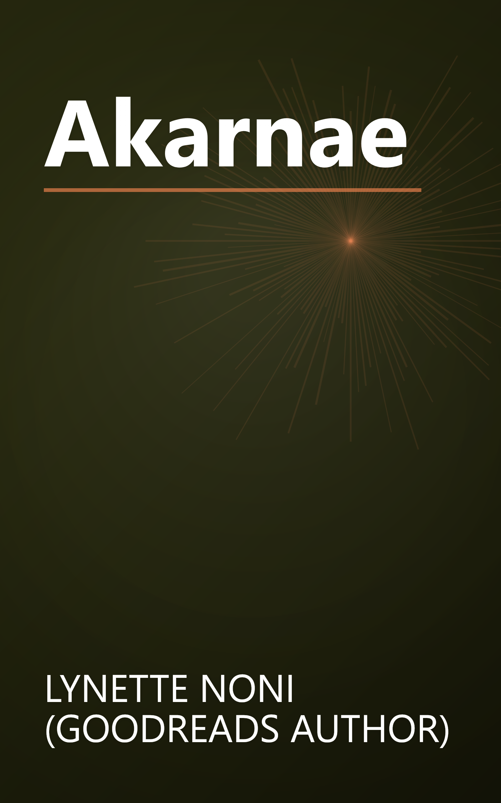 Akarnae book cover