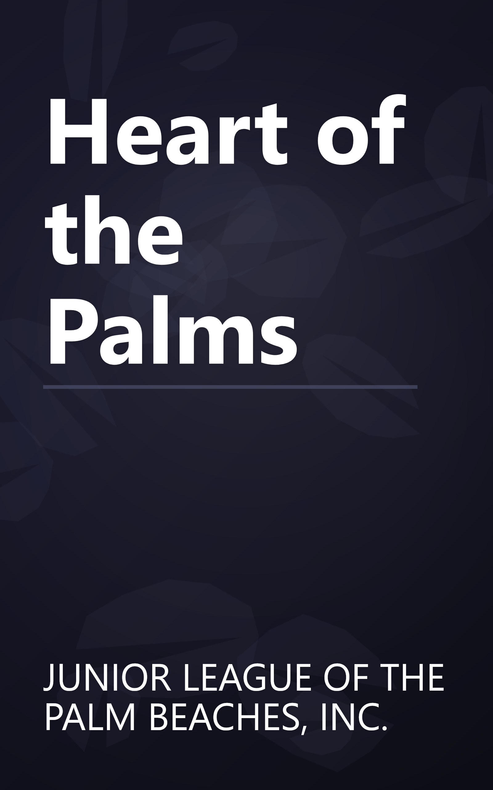 Heart of the Palms book cover