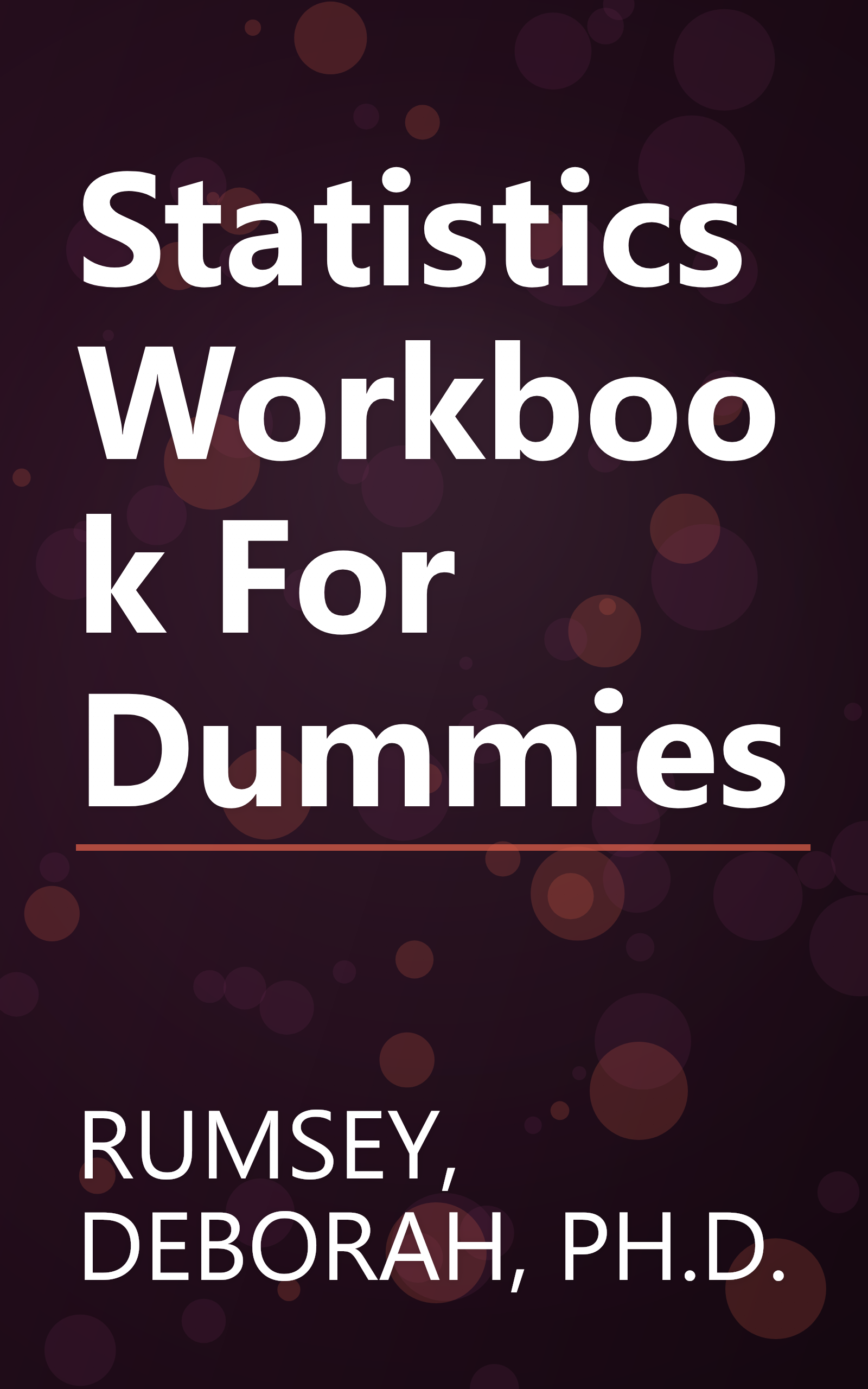 Statistics Workbook For Dummies book cover