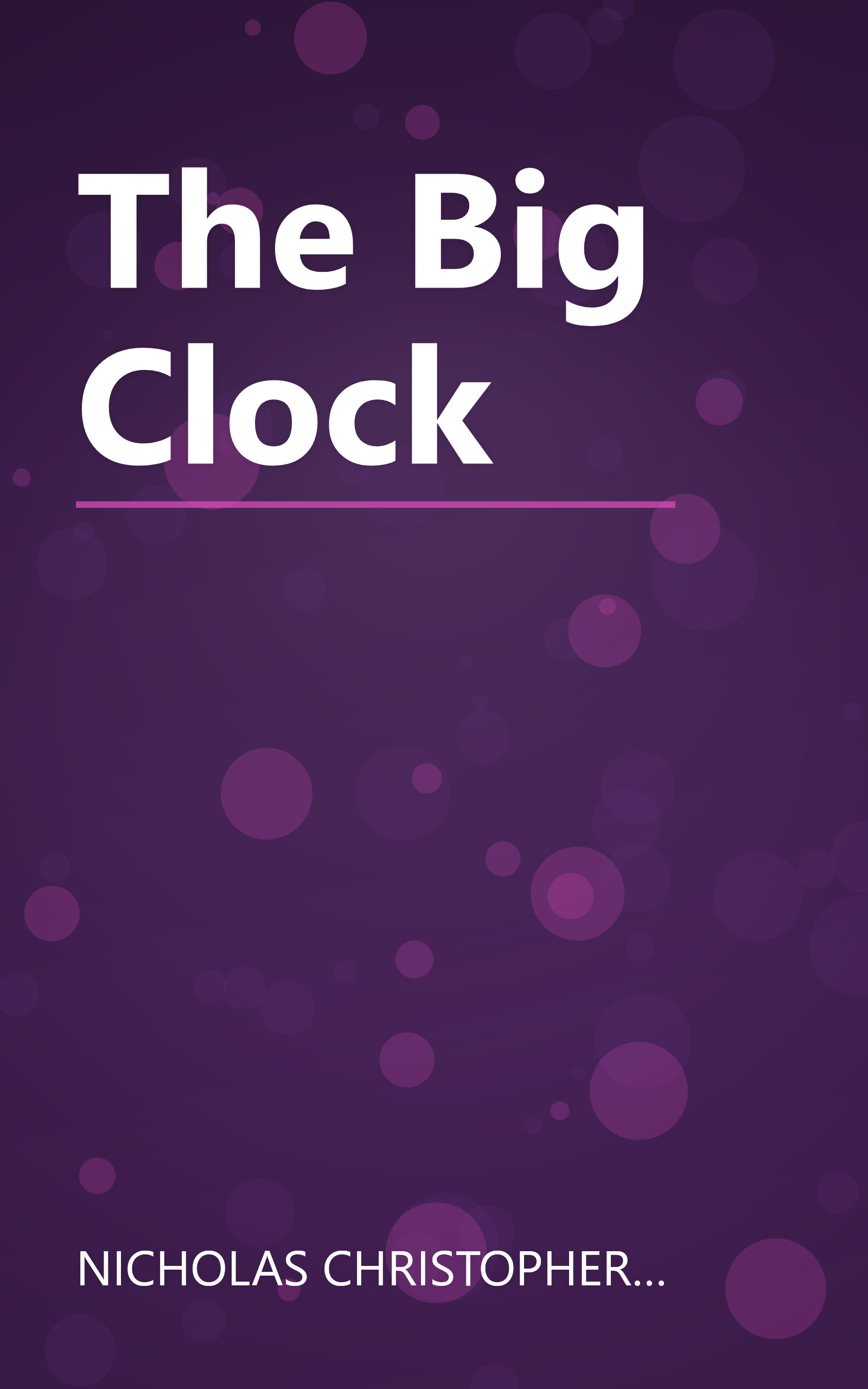 The Big Clock book cover