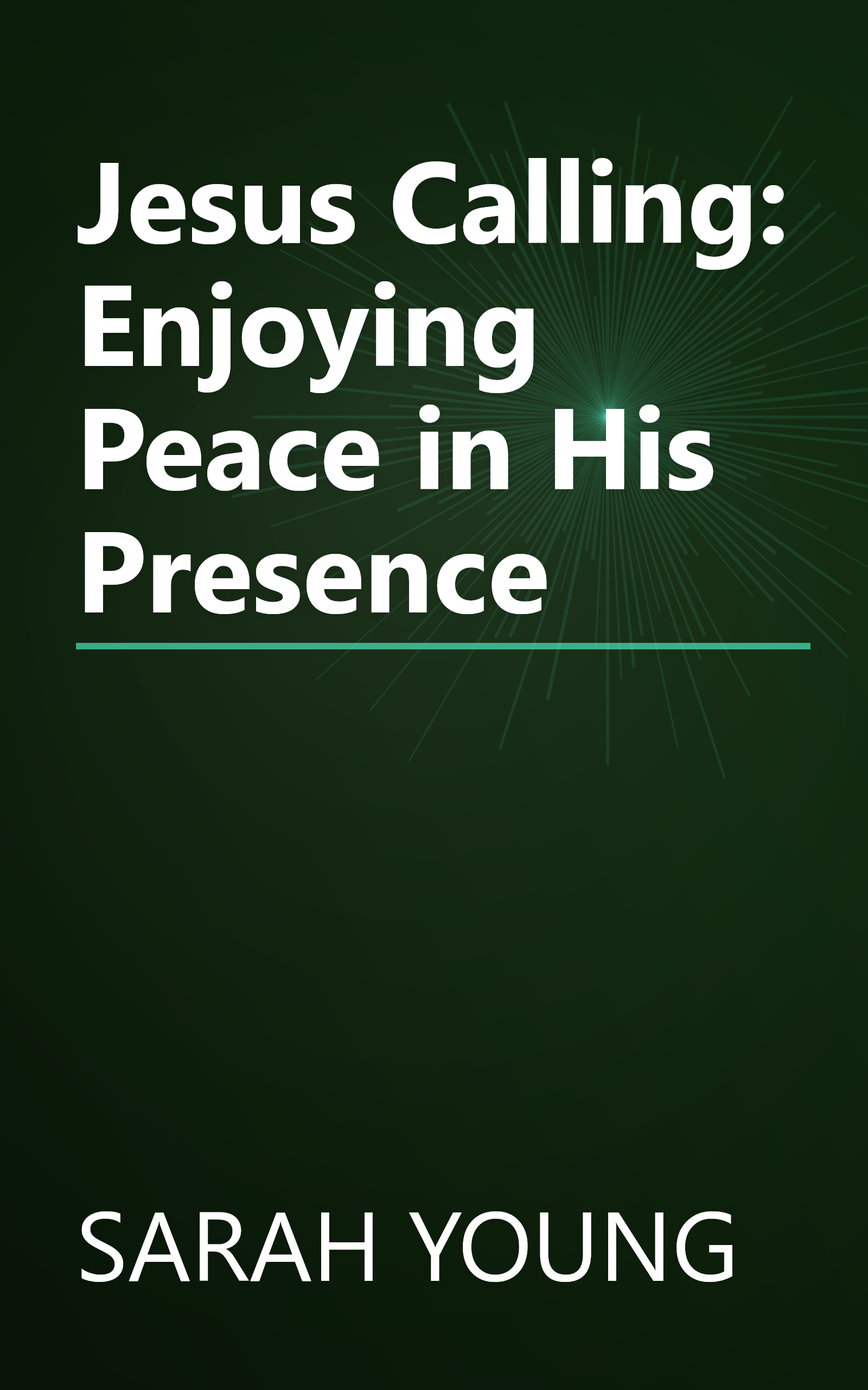 Jesus Calling: Enjoying Peace in His Presence book cover
