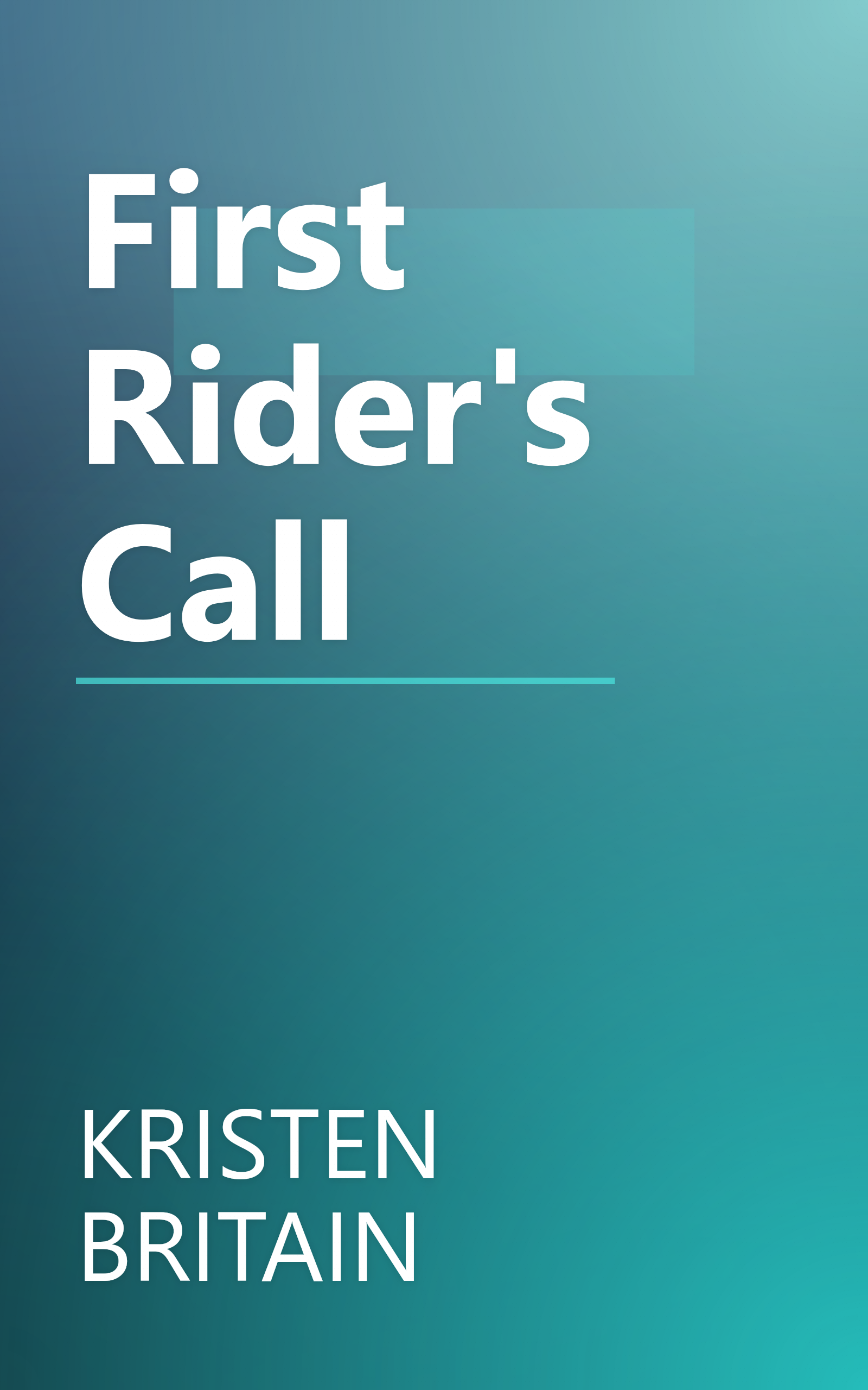 First Rider's Call book cover