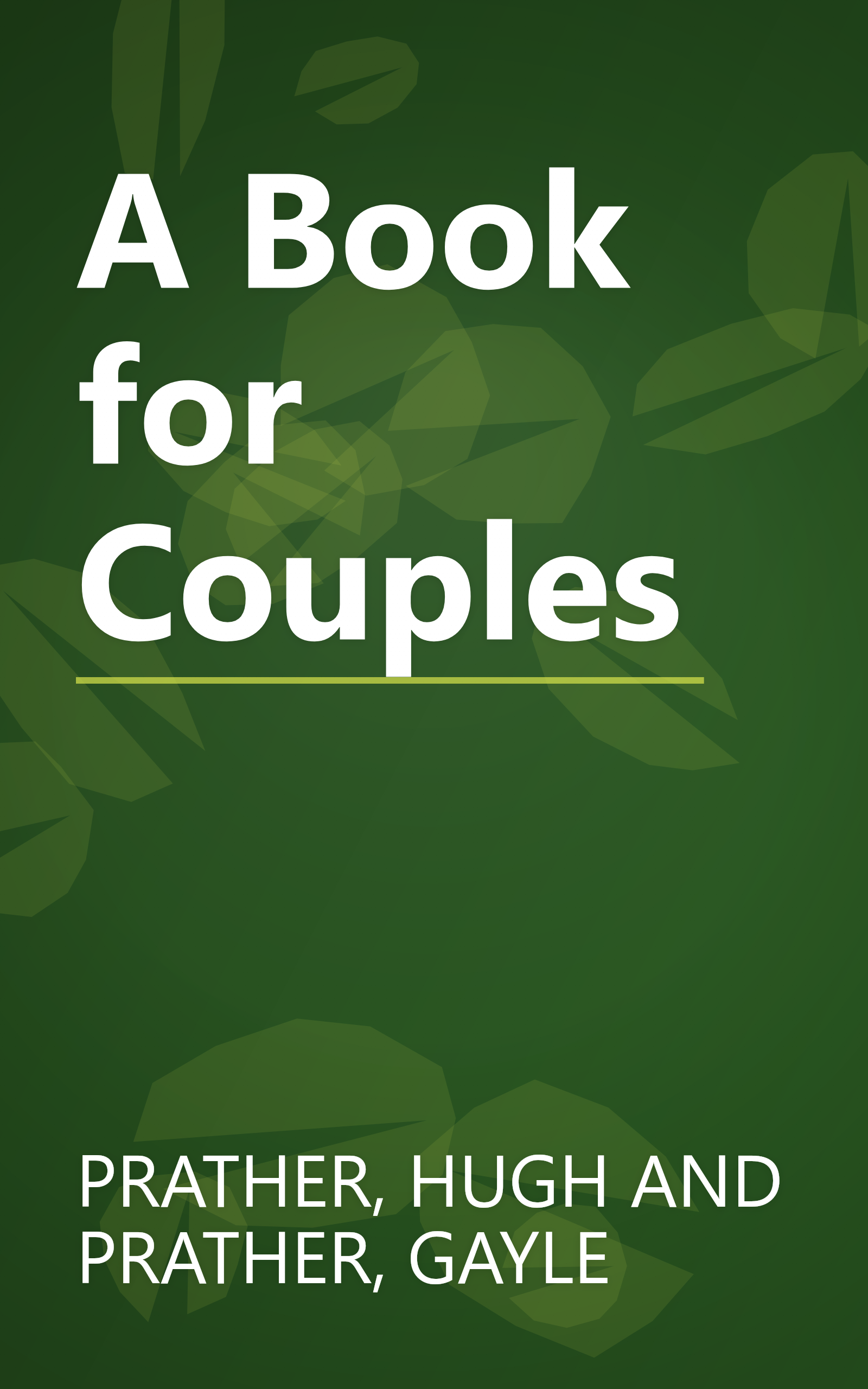 A Book for Couples book cover