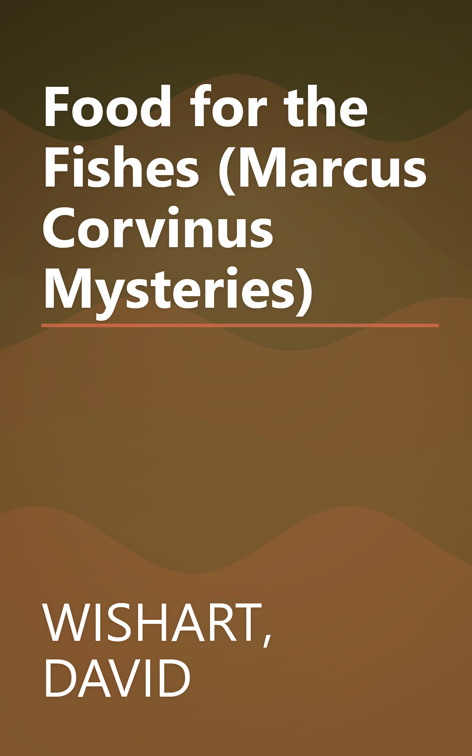 Food for the Fishes (Marcus Corvinus Mysteries) book cover
