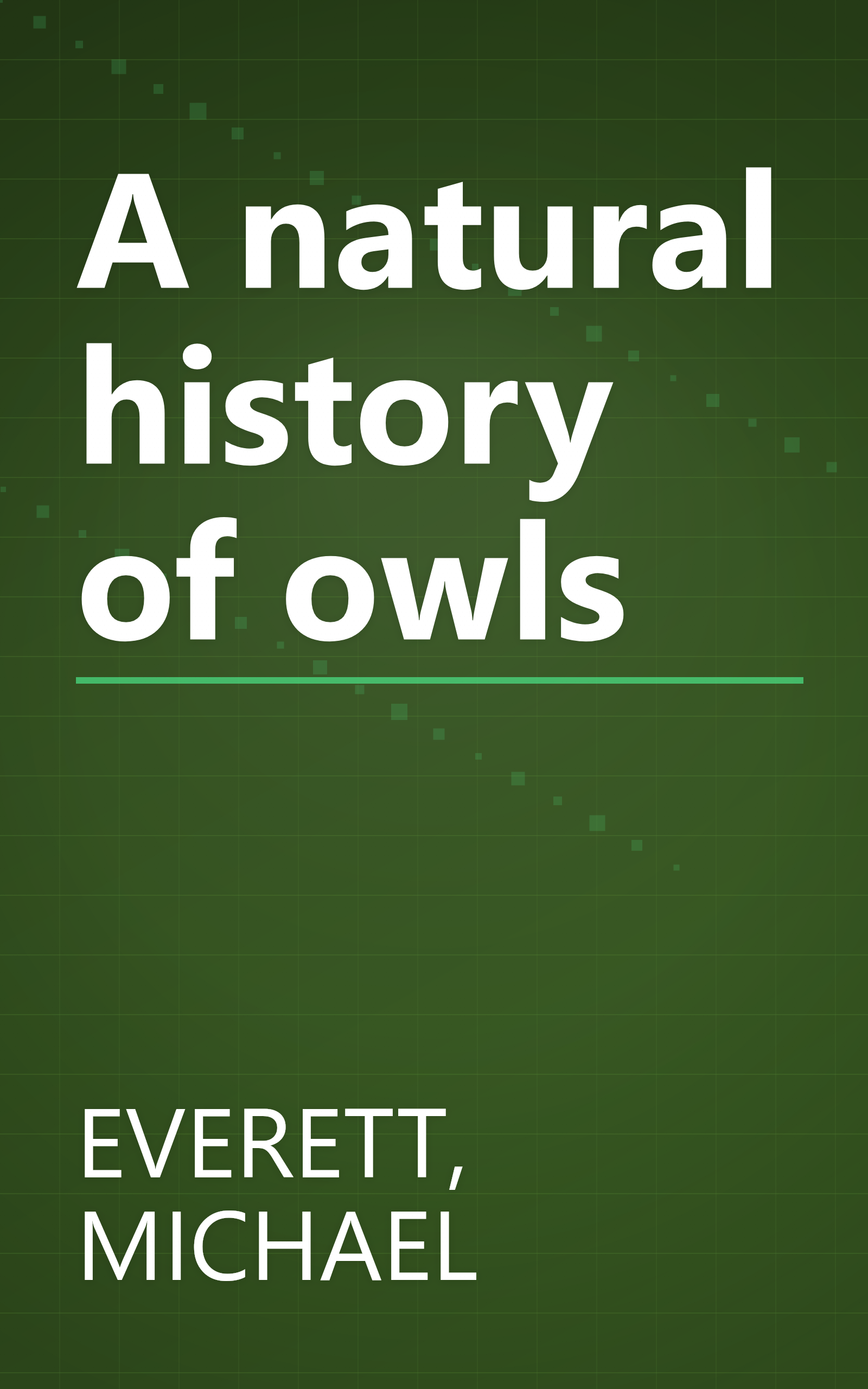 A natural history of owls book cover