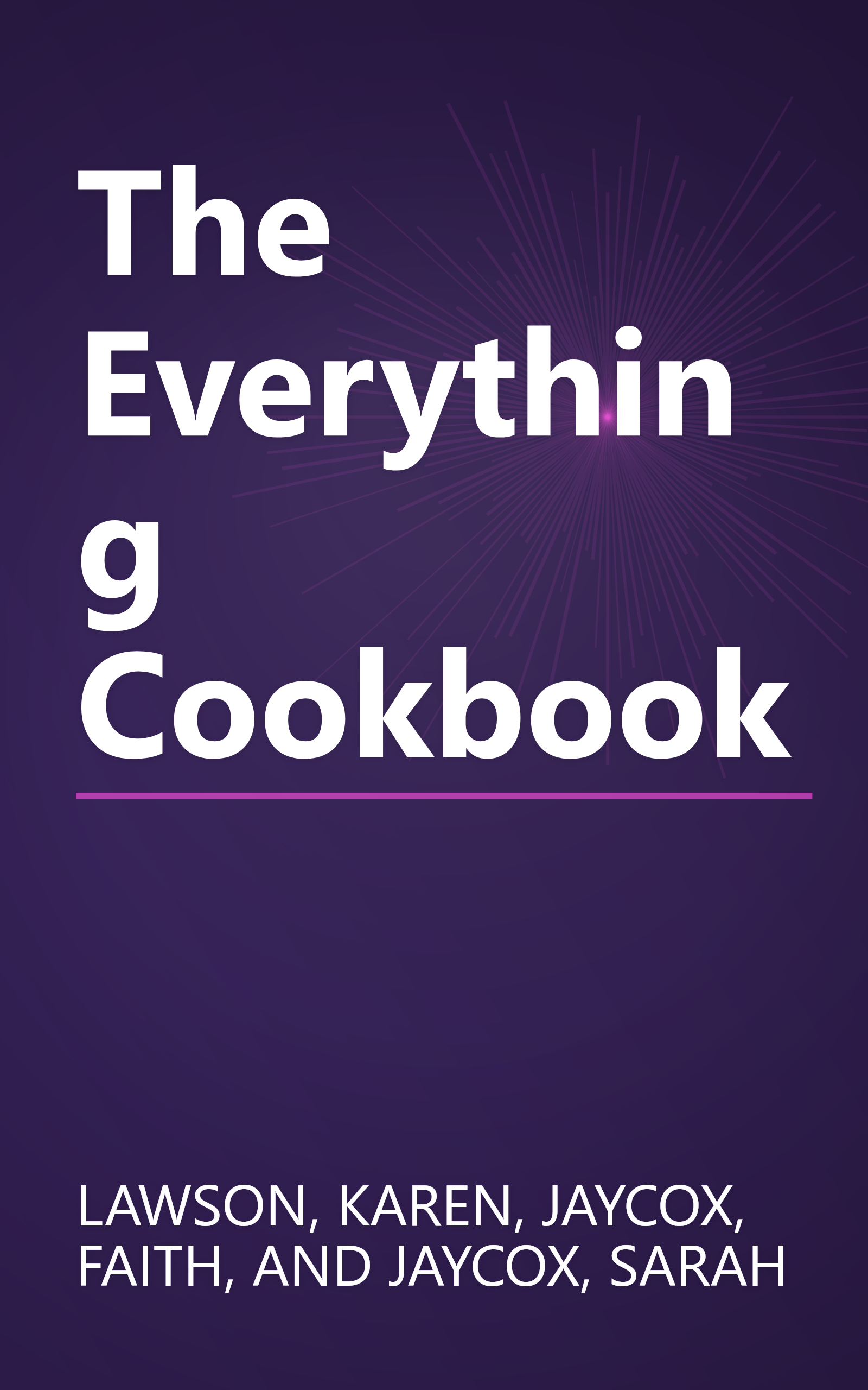 The Everything Cookbook book cover