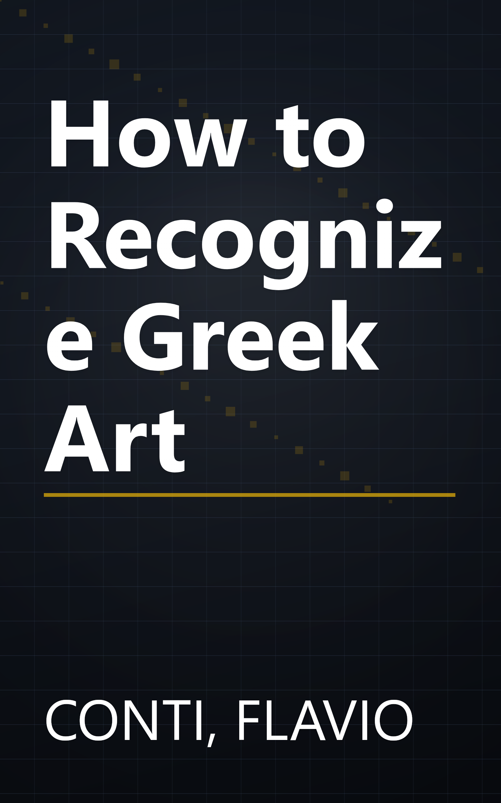 How to Recognize Greek Art book cover