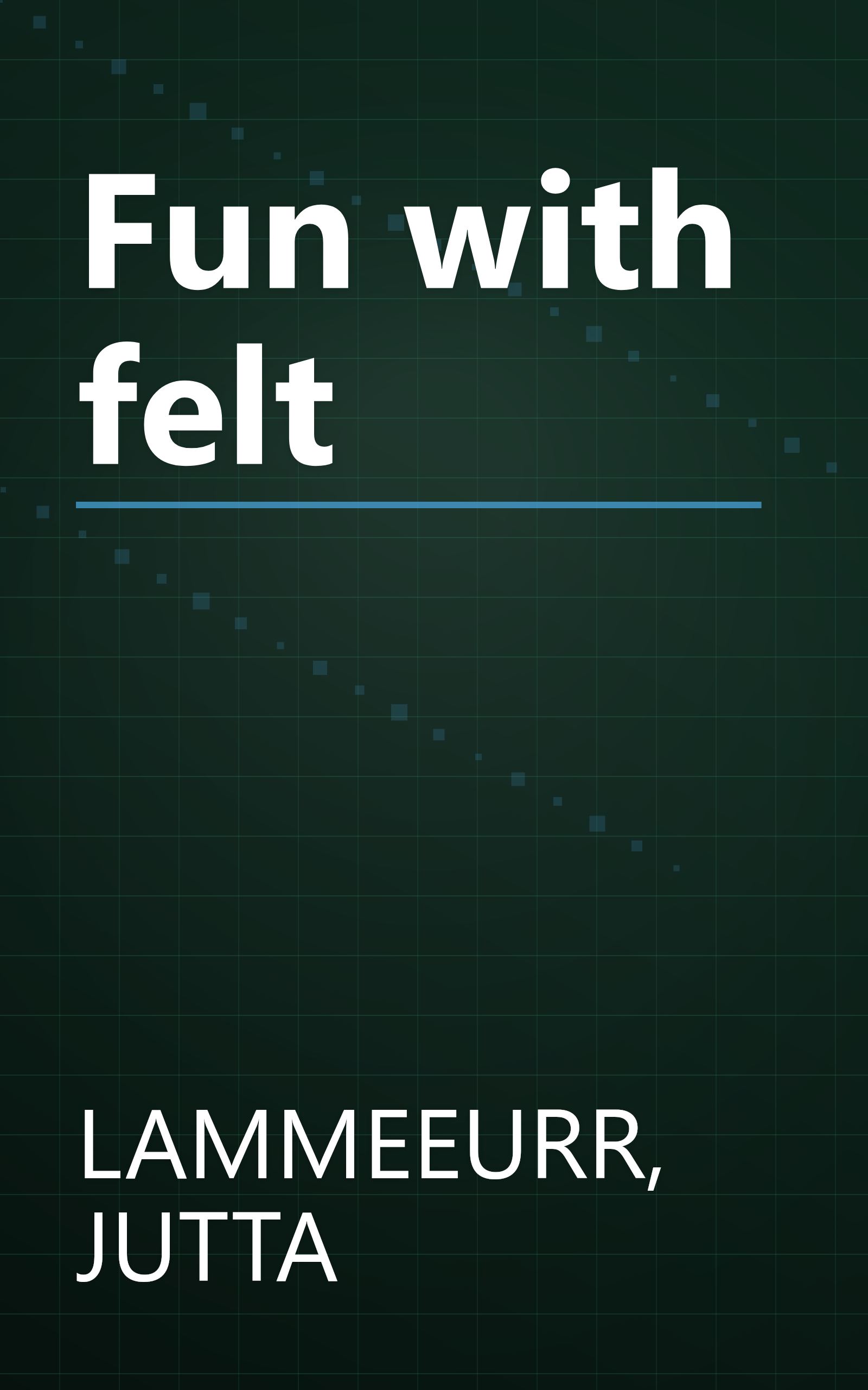 Fun with felt book cover