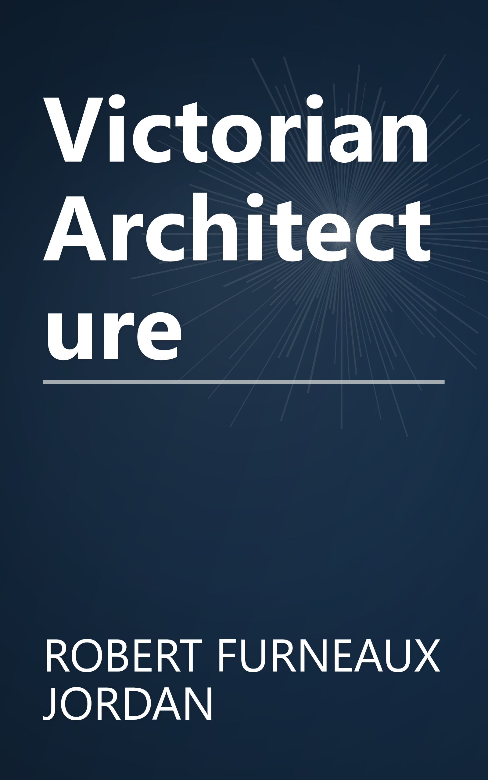 Victorian Architecture book cover