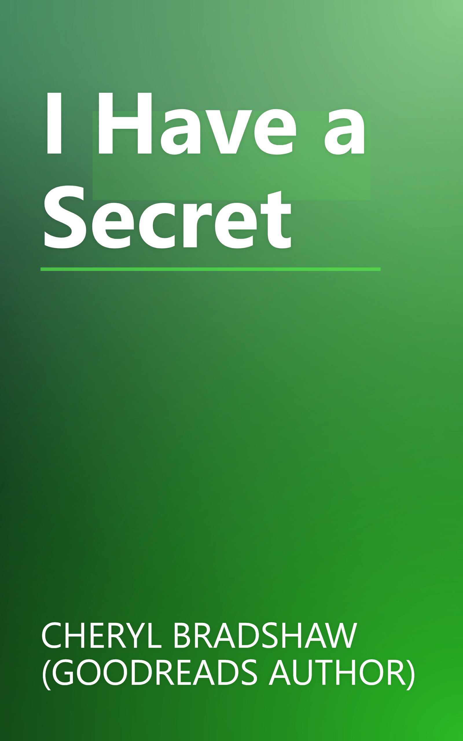 I Have a Secret book cover