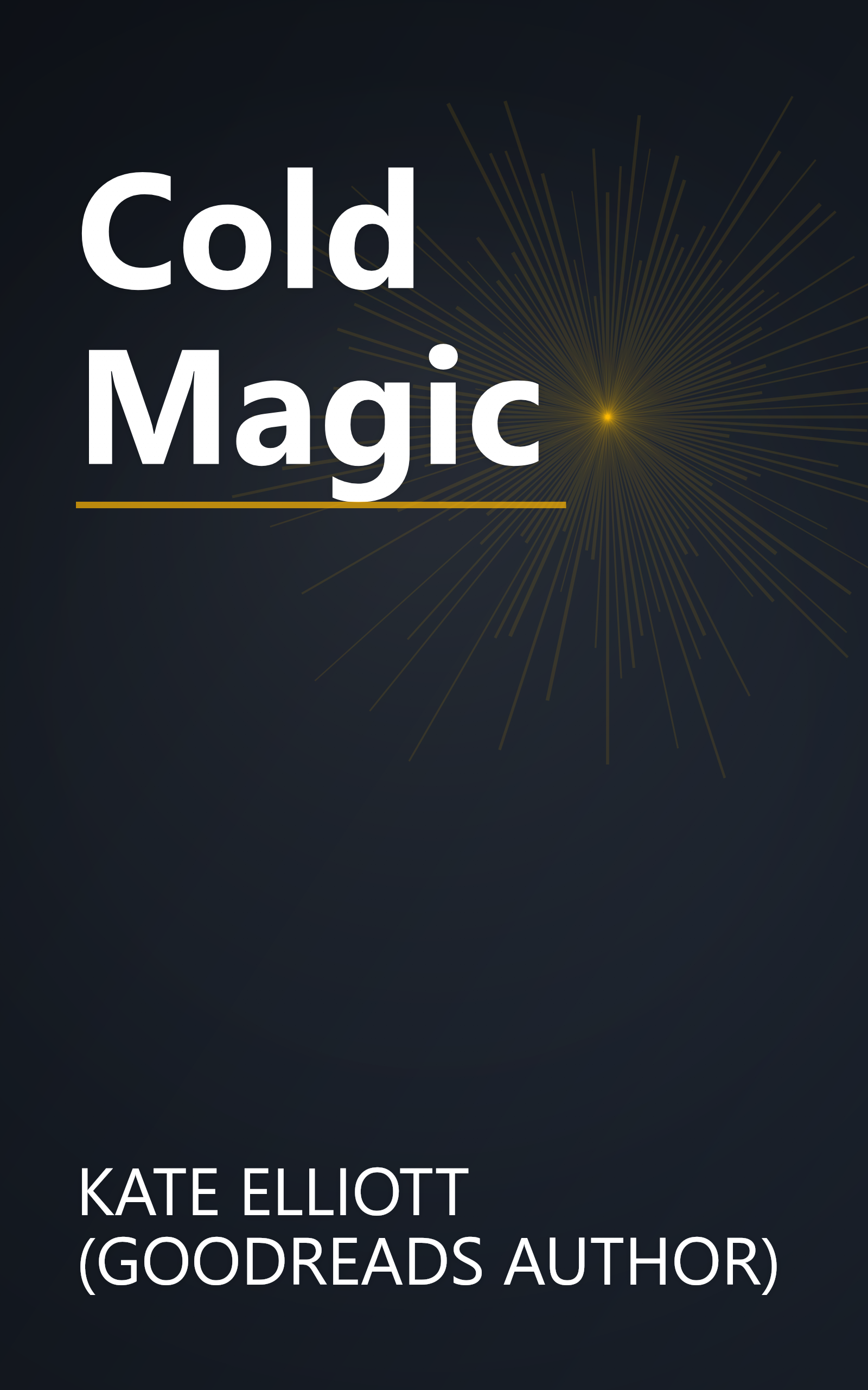 Cold Magic book cover