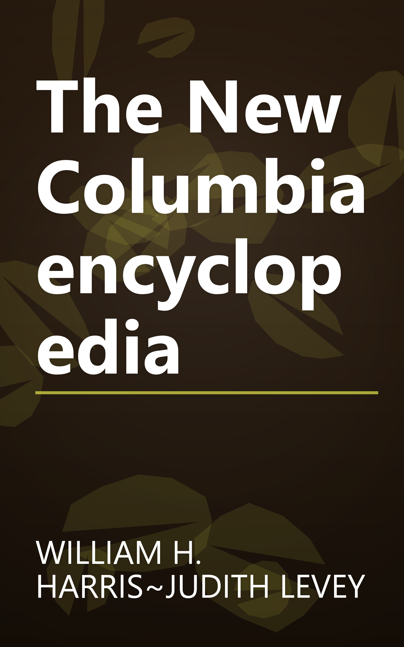 The New Columbia encyclopedia book cover