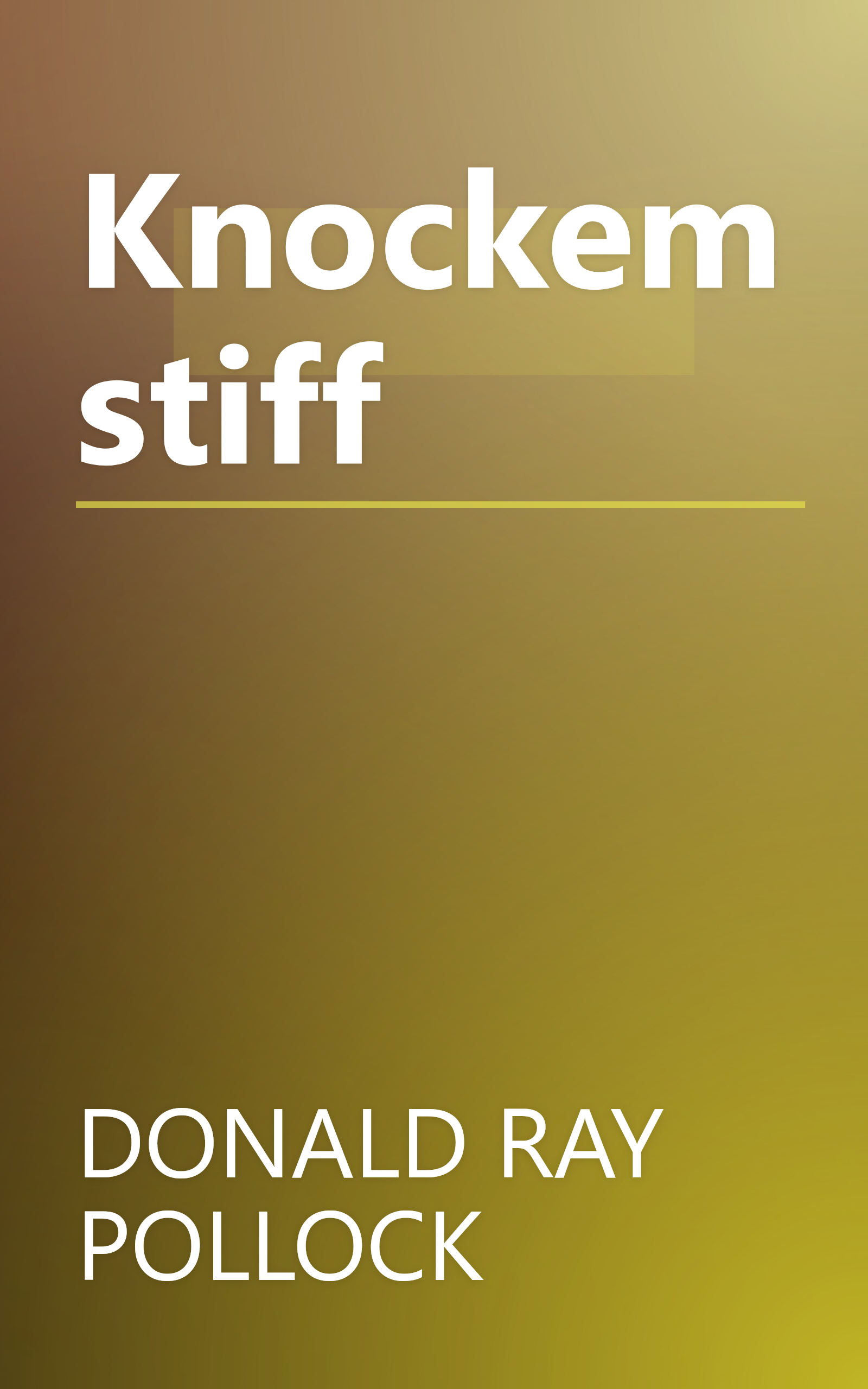 Knockemstiff book cover