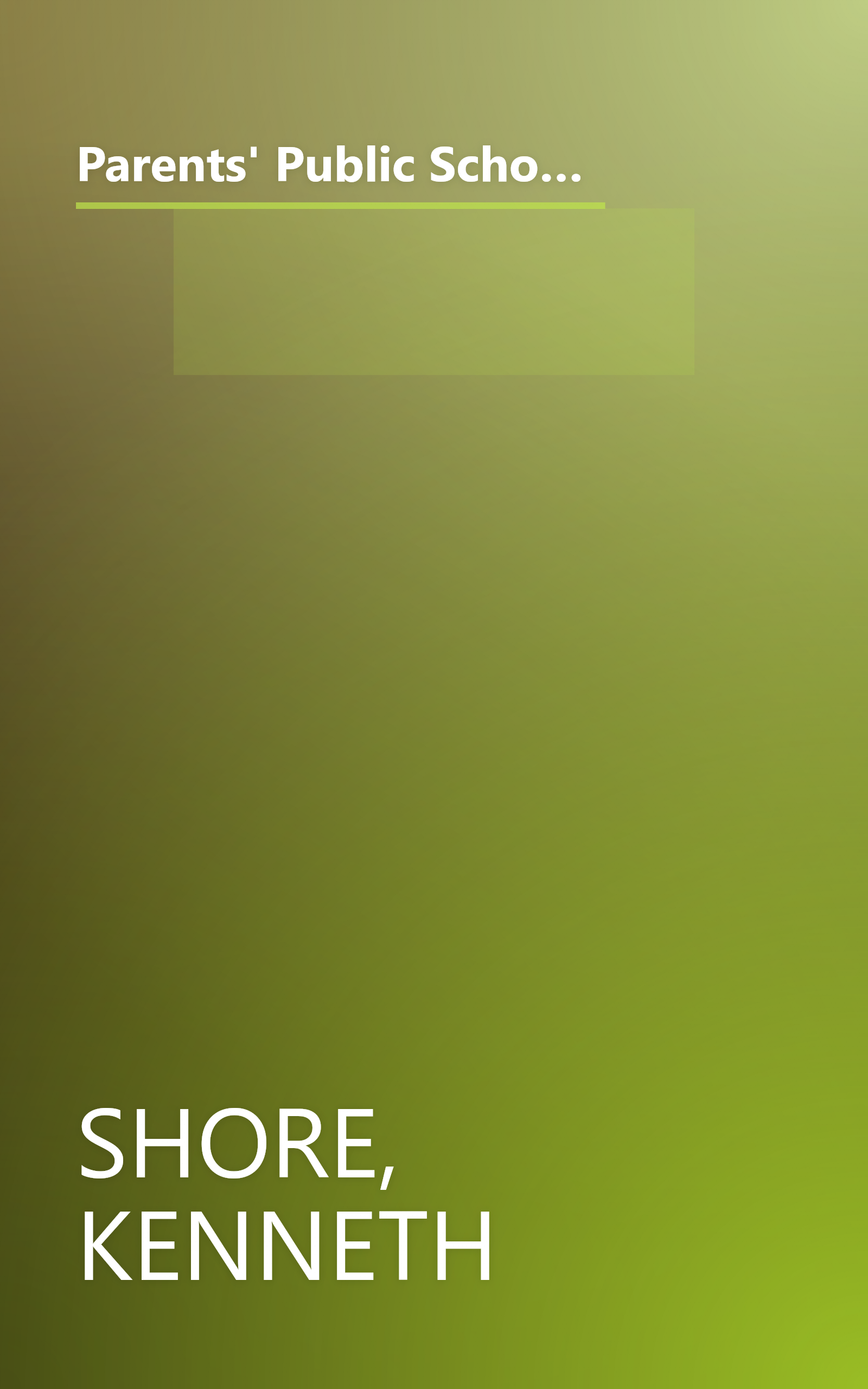 Parents' Public School Handbook: How to Make the Most Out of Your Child's Education, from Kindergarten Through MI book cover